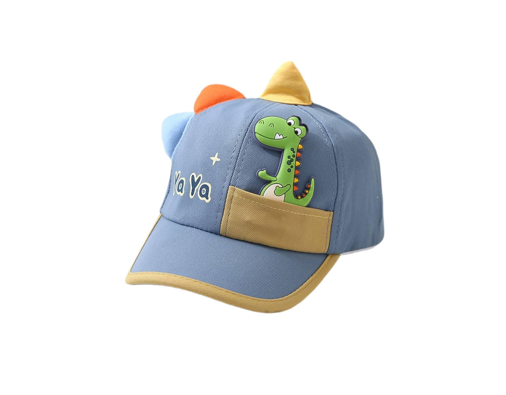 Witchery Dino Yaya Kids Cap 3D Blue | myaeon2go