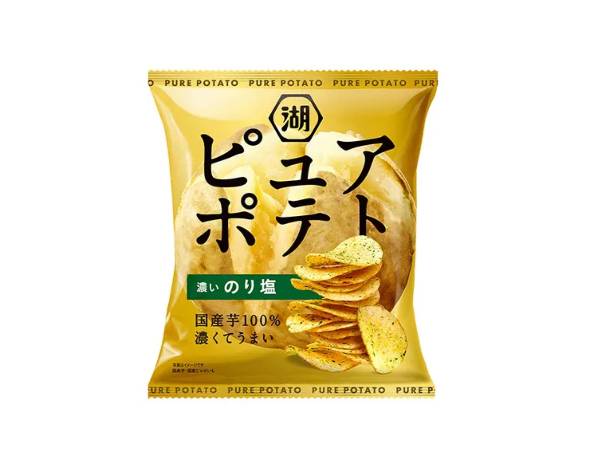 Koikeya Pure Potato Thick Nori Salt | myaeon2go