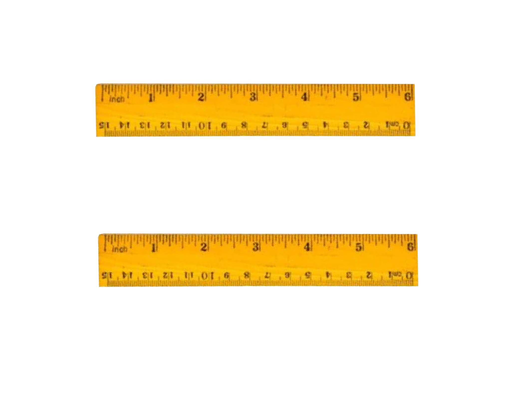 Unicorn 6" Wood Ruler 2-In-1 Set | myaeon2go