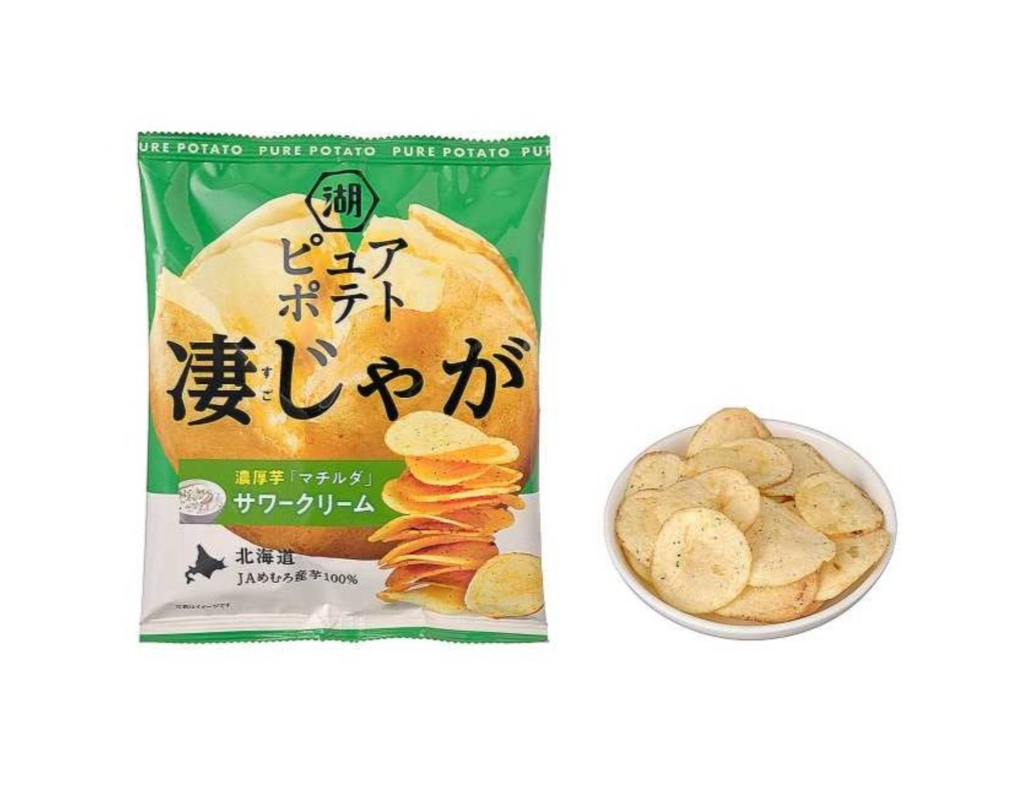 Koikeya Pure Potato Sugoi Jaga Matilda Sour Cream | myaeon2go
