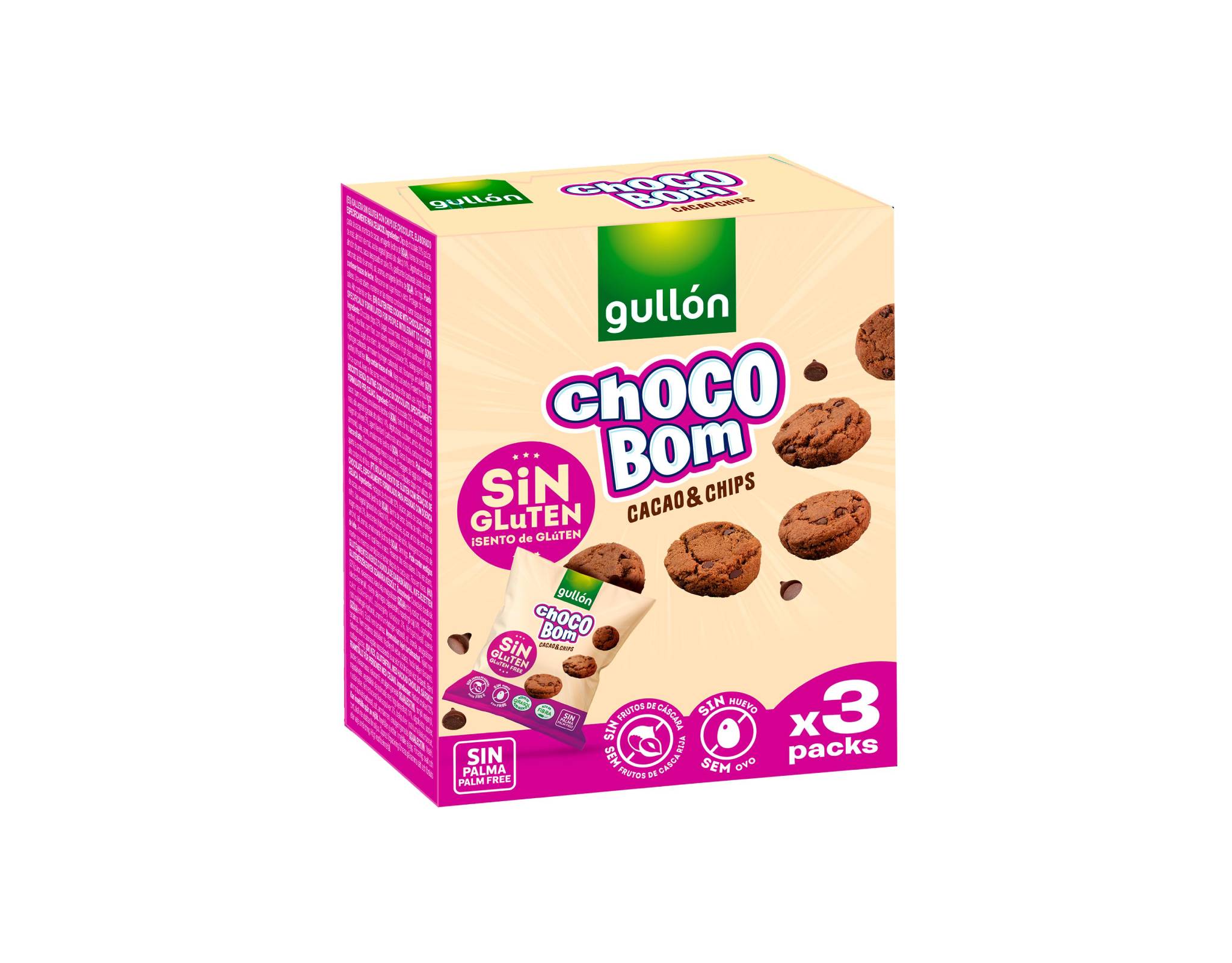 Gullon Mini Choco Bom Cocoa & Chips | myaeon2go