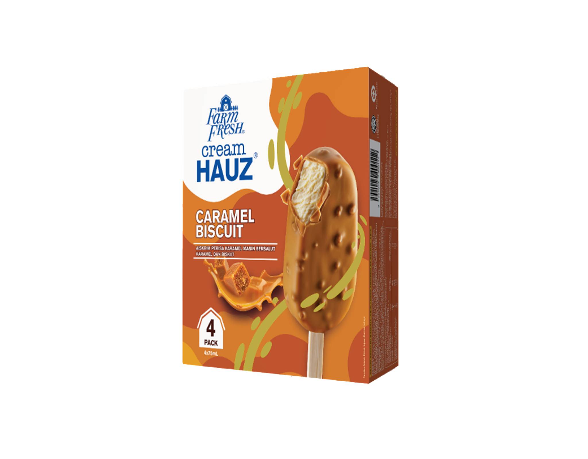 Farm Fresh Cream Hauz Caramel Biscuit Multipack | myaeon2go