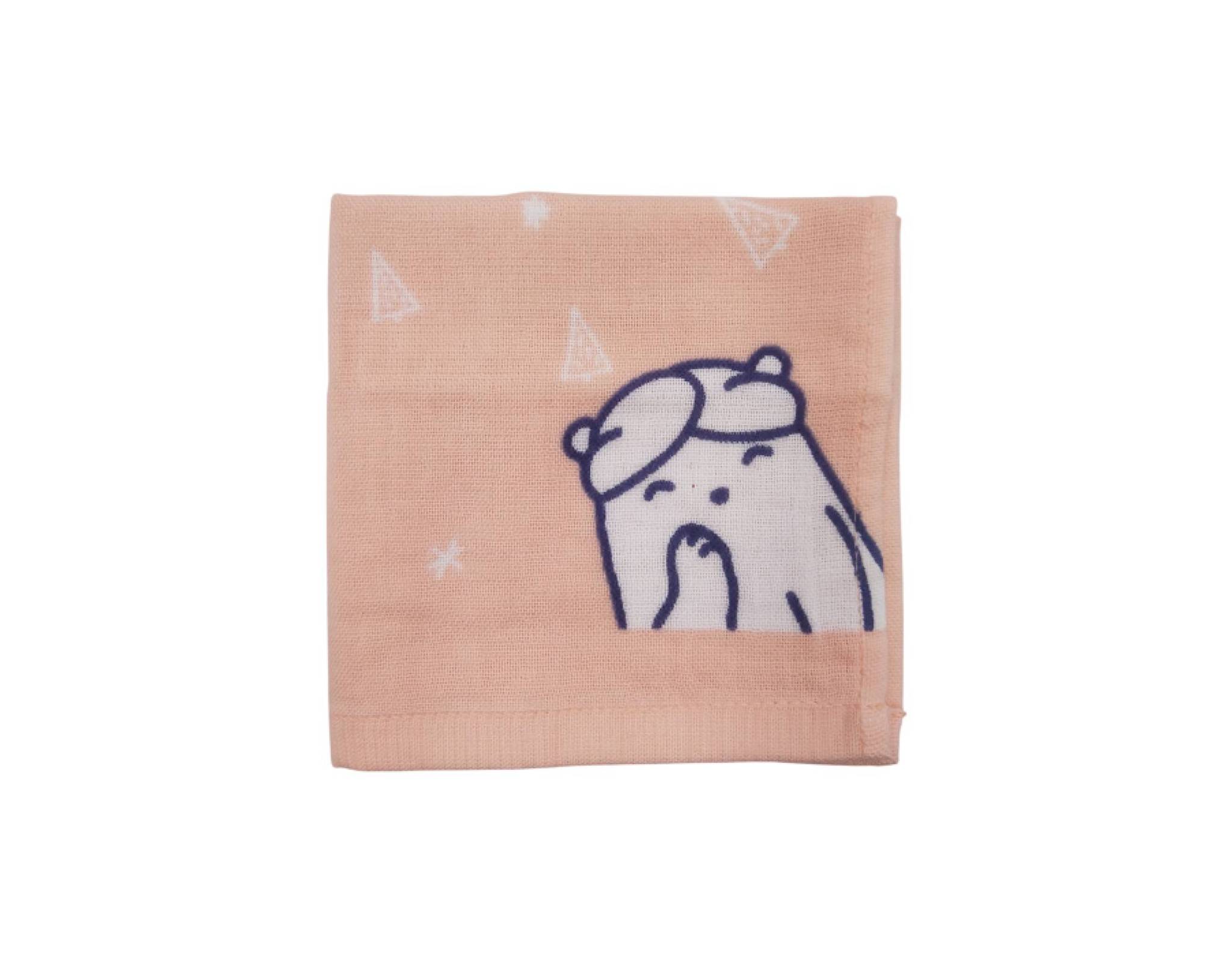 Home Coordy Home Coordy Gauze Ice World2 Face Towel Peach | myaeon2go