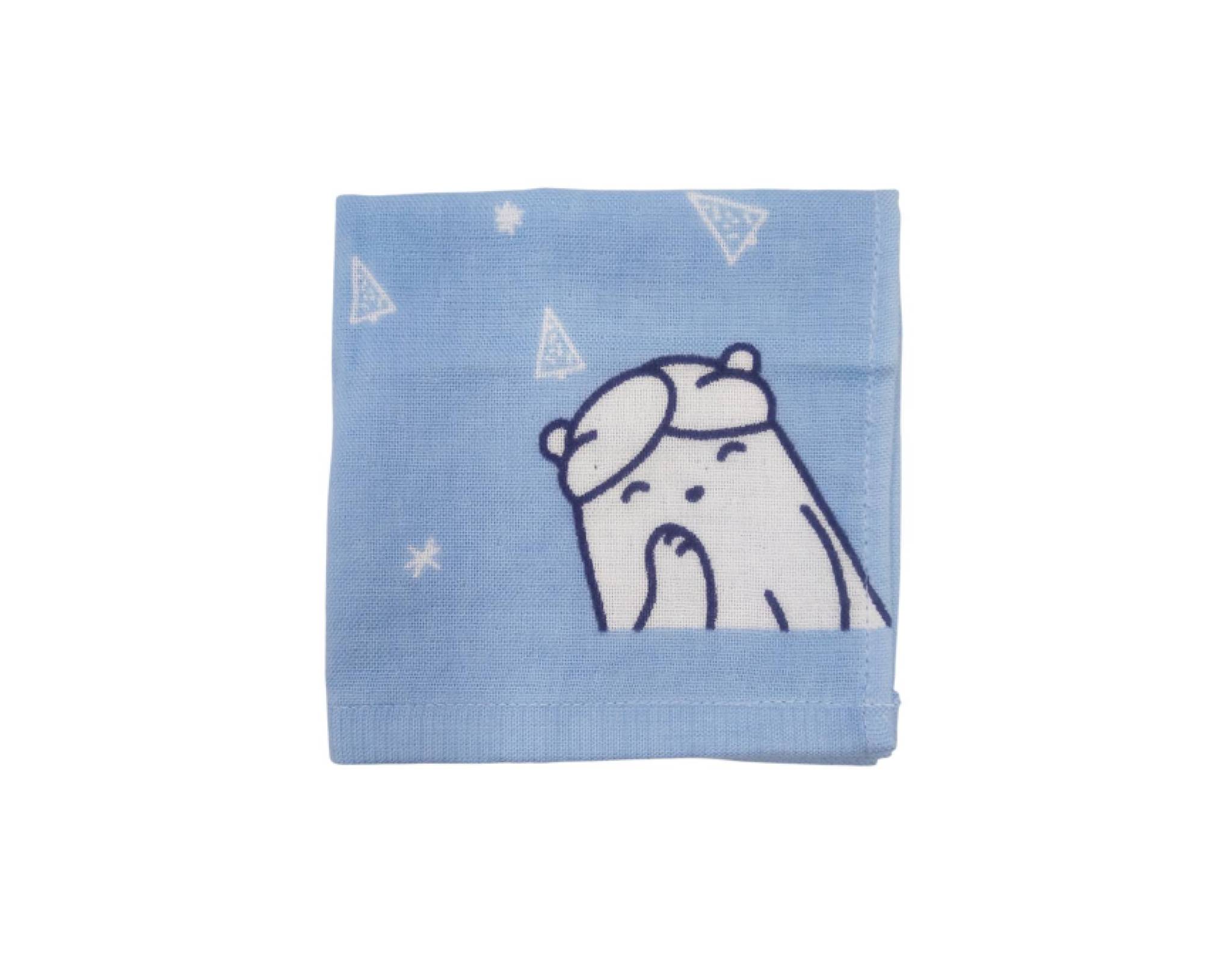 Home Coordy Home Coordy Gauze Ice World2 Face Towel Blue | myaeon2go
