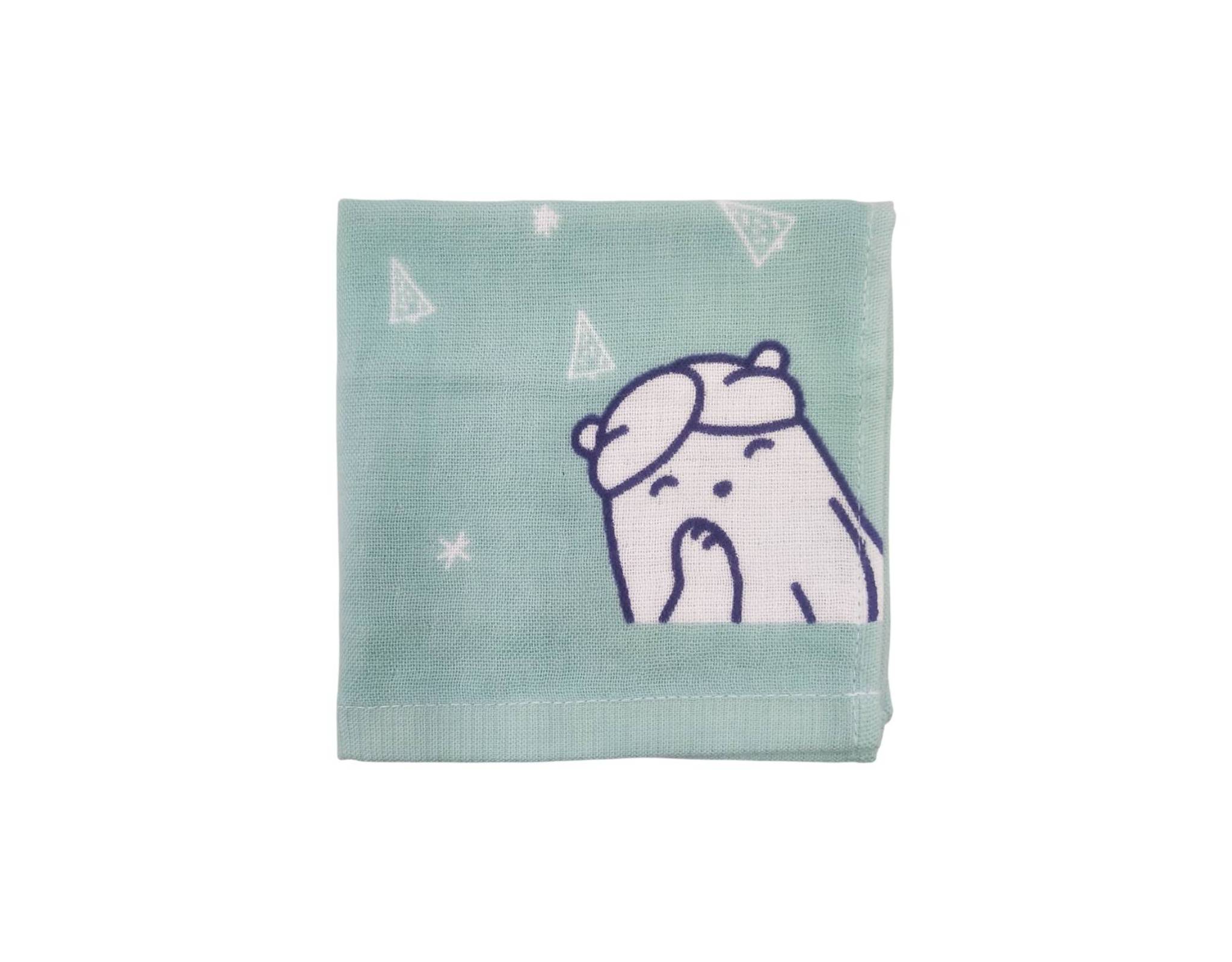 Home Coordy Home Coordy Gauze Ice World2 Face Towel Green | myaeon2go