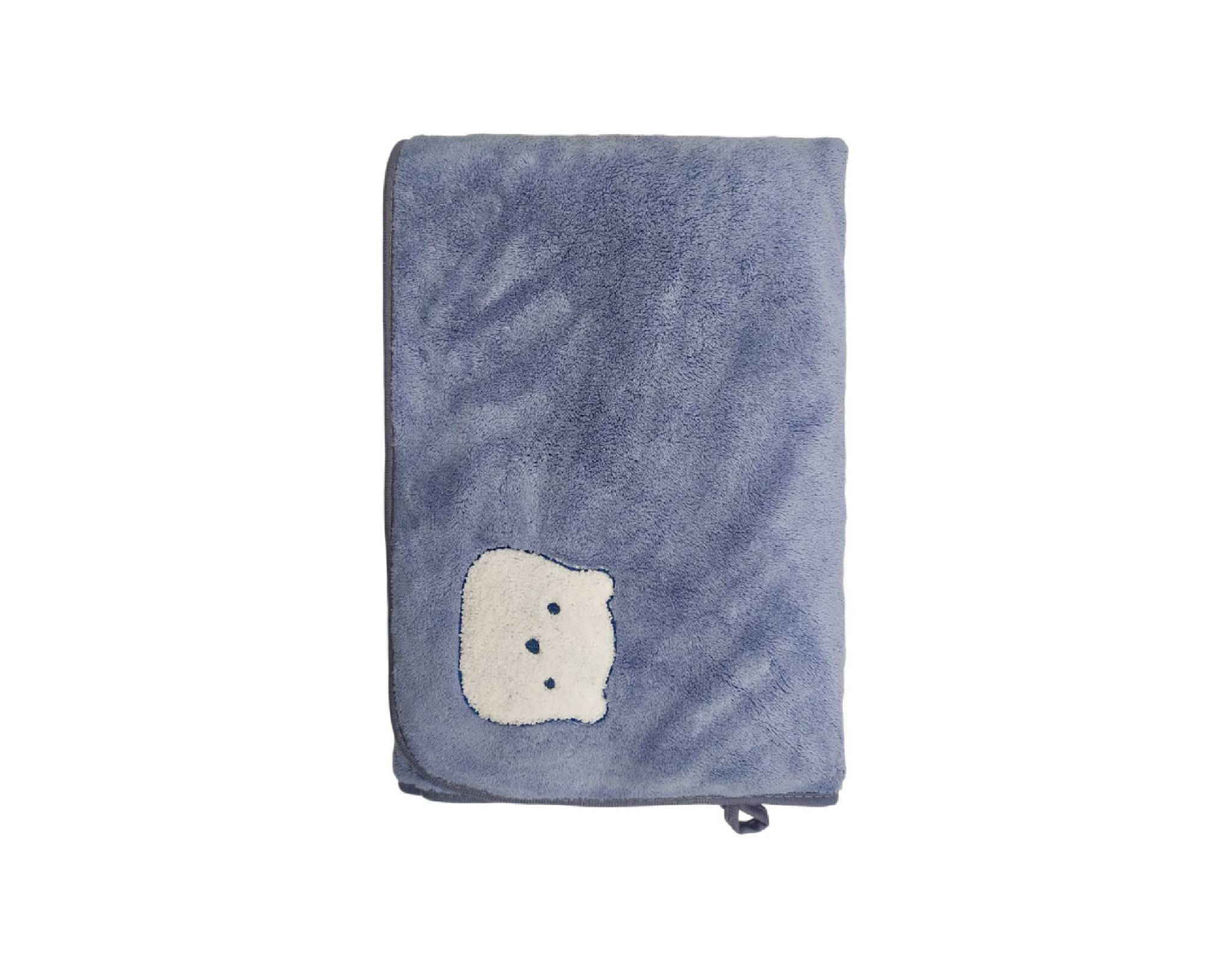 Home Coordy Home Coordy Microfiber Ice World2 Bath Towel Blue | myaeon2go