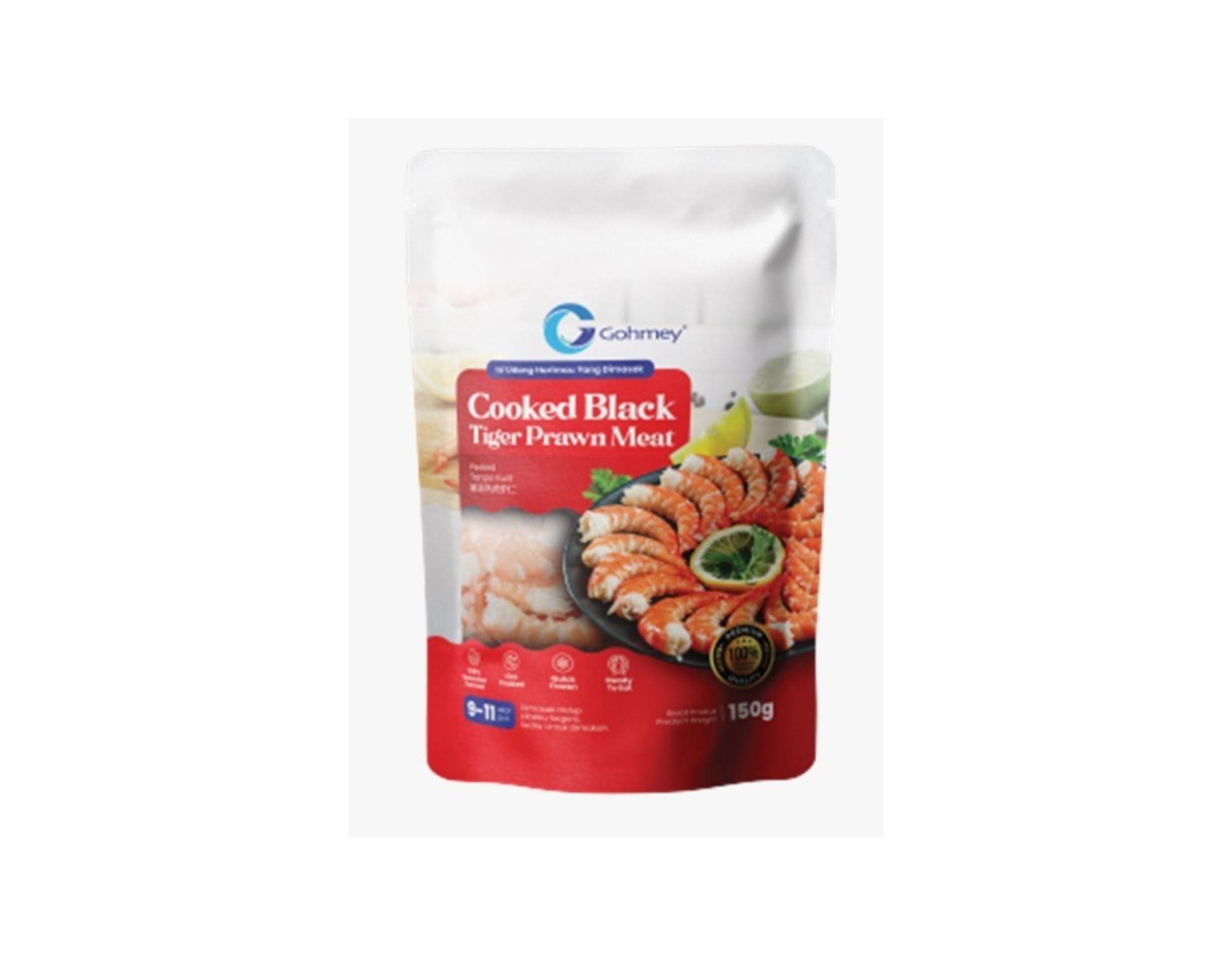 Gohmey Cooked Black Tiger Prawn Meat | myaeon2go