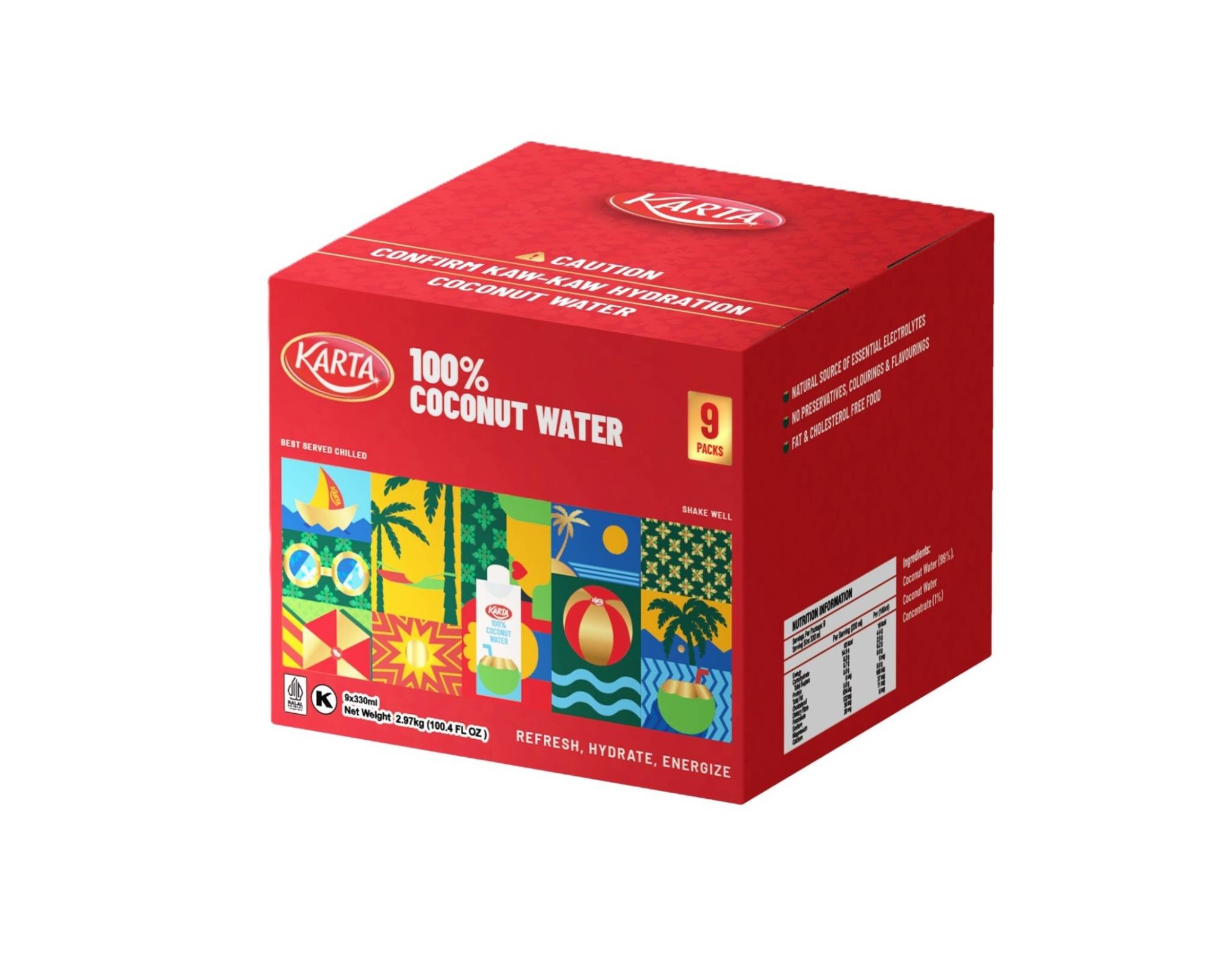 Karta 100% Coconut Water Festive Pack | myaeon2go