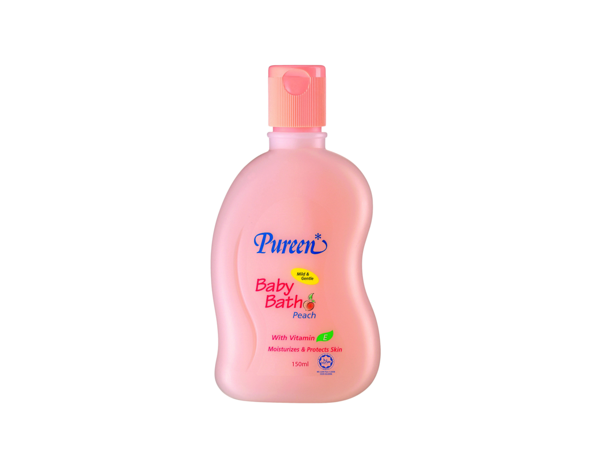 Pureen Baby Bath Peach | myaeon2go