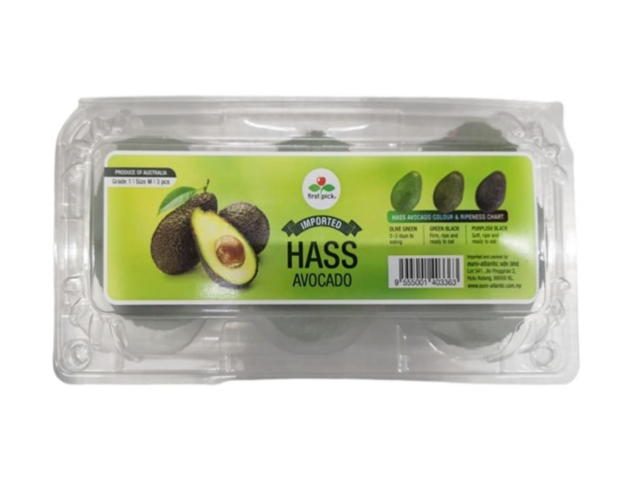 Australia Avocado 3's - Premium Imported Hass Avocados from