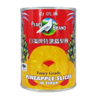 Peace Brand Pineapple Slices In Syrup | myaeon2go