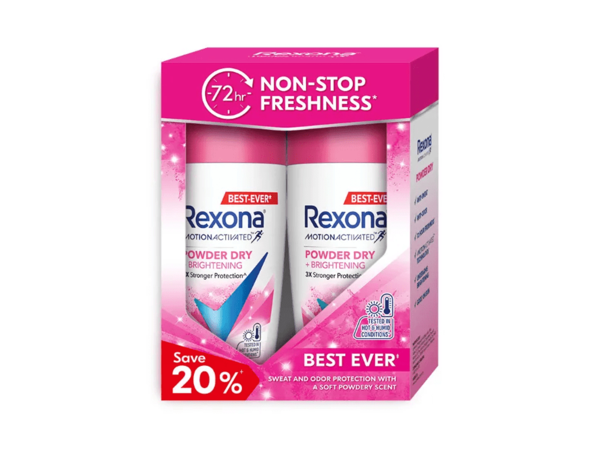 Rexona Women's Deodorant Roll On Powder Dry | myaeon2go
