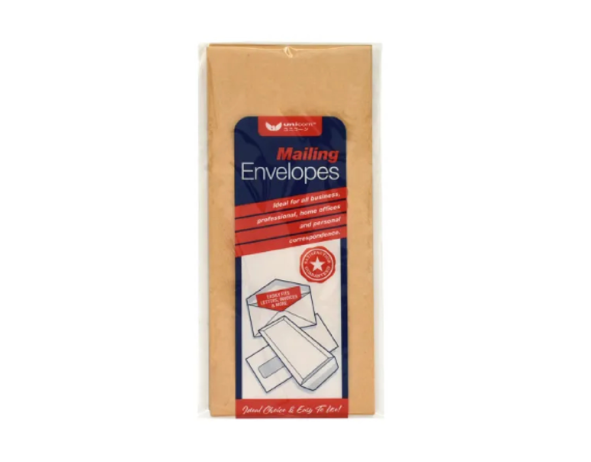 Unicorn Brown Envelope 20 Pcs | myaeon2go