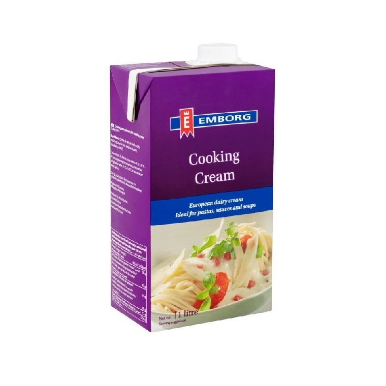 Emborg Cooking Cream 1L - Versatile Essential