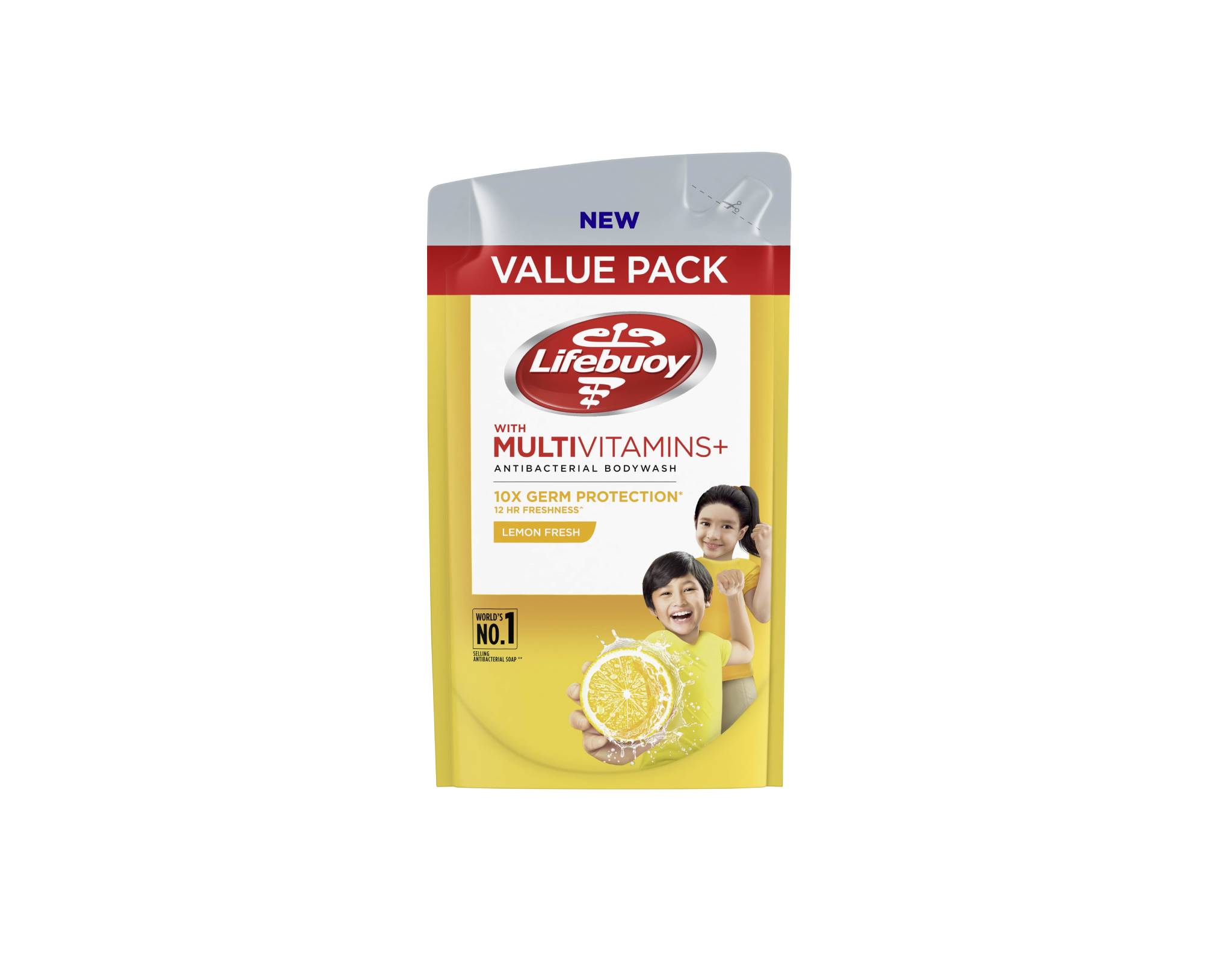 Lifebuoy Body Wash Lemon Fresh 850ml - Refreshing Citrus