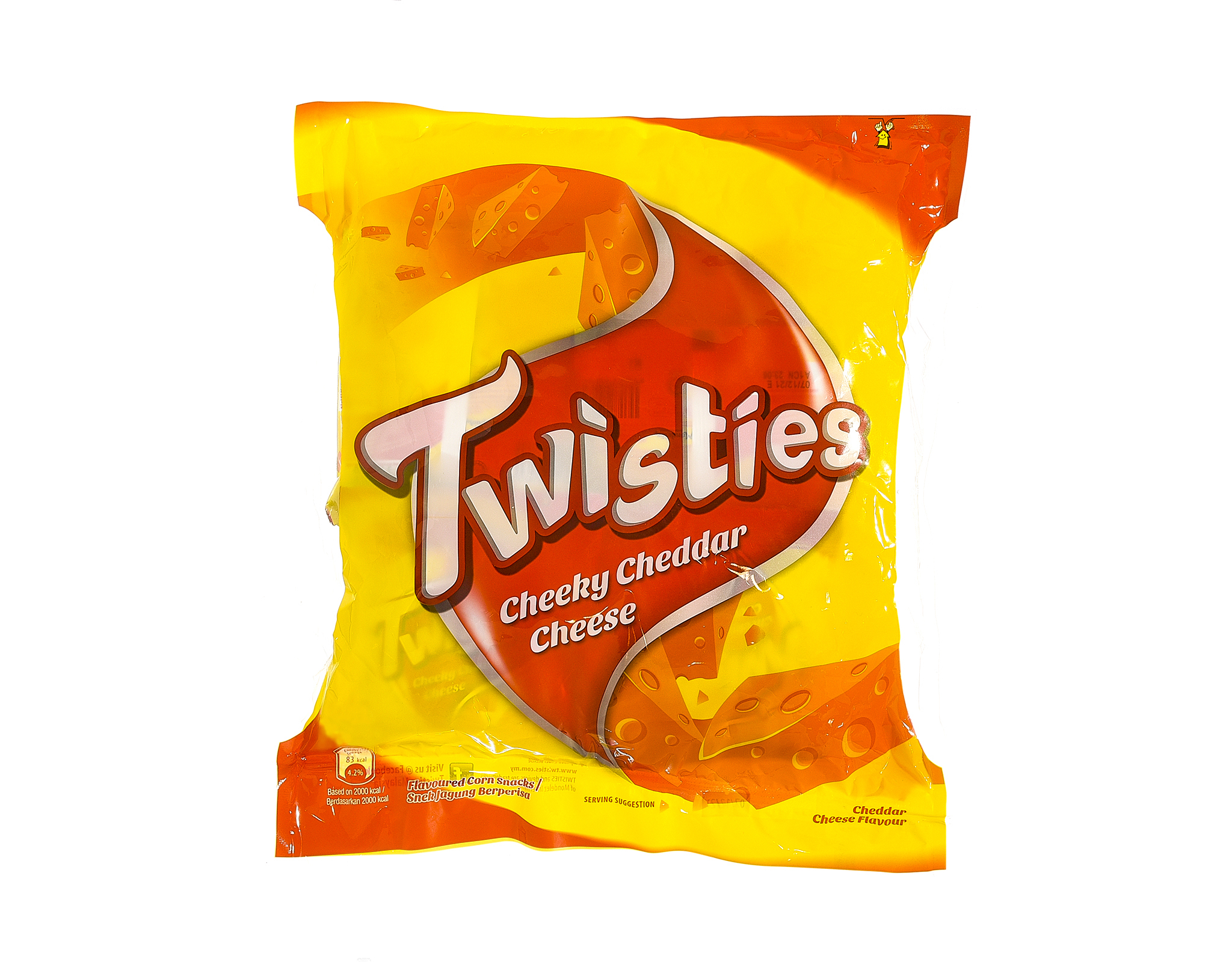 Twisties Big Cheese 8x13g - Cheesy Snack Pack