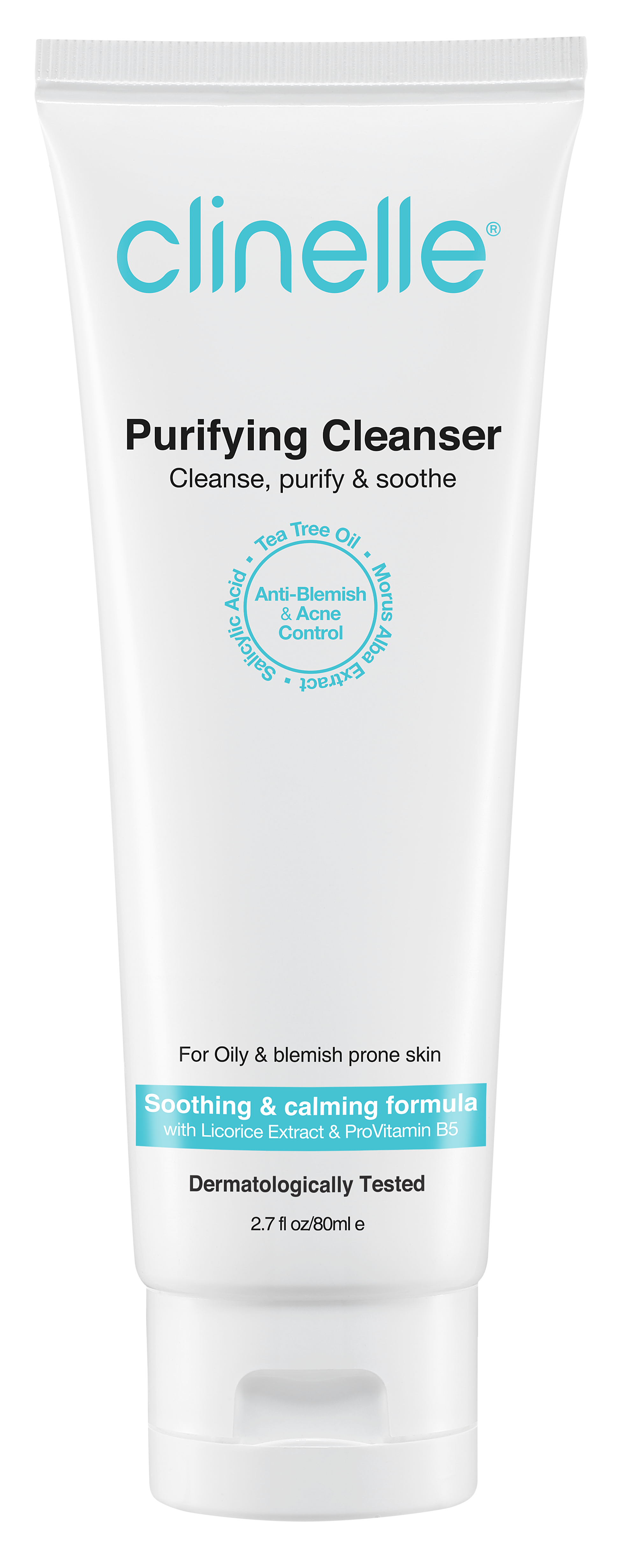 Clinelle Purifying Cleanser 80Ml - Cleanse & Soothe