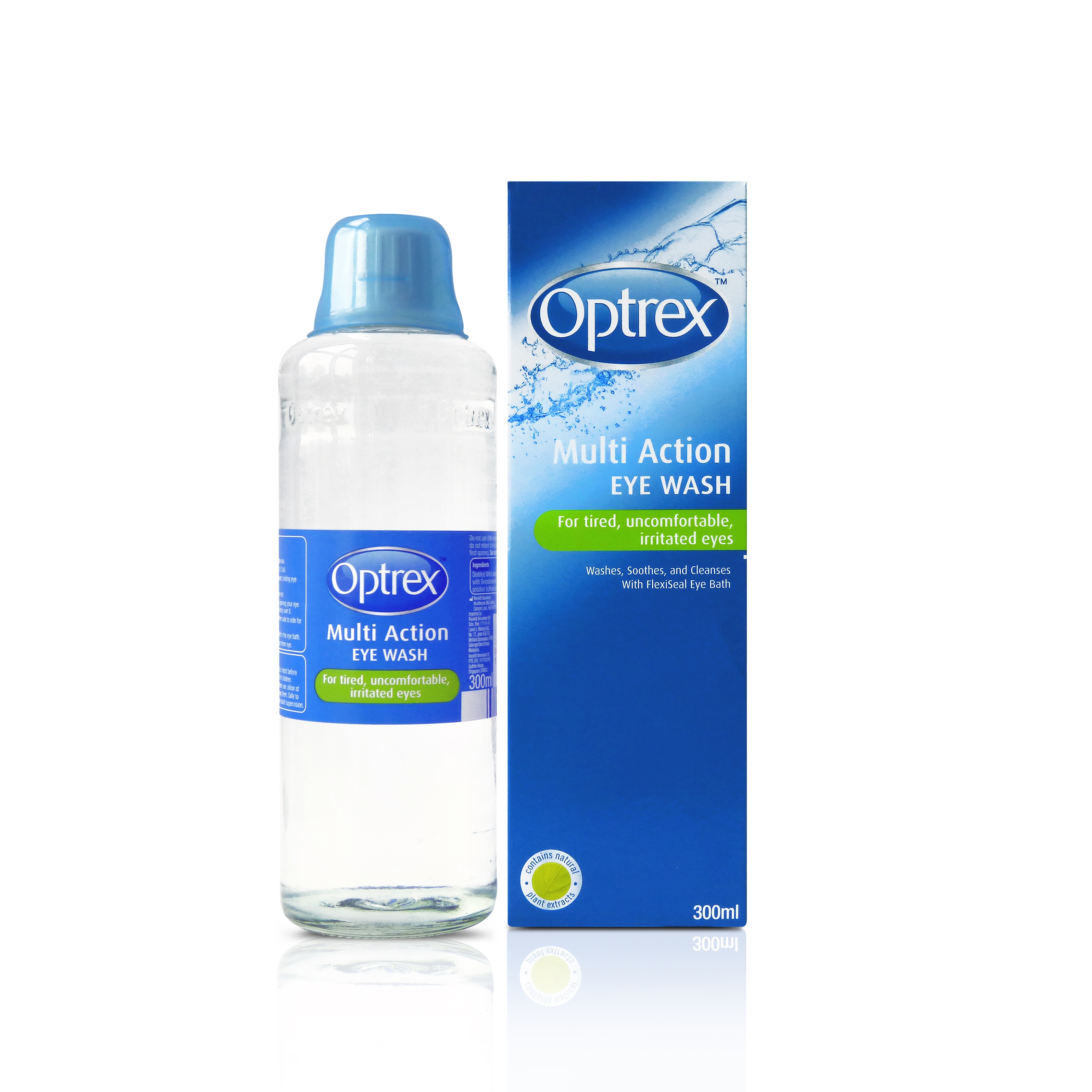 Optrex Multi Action Eye Wash, 300ml - Soothes & Cleanses