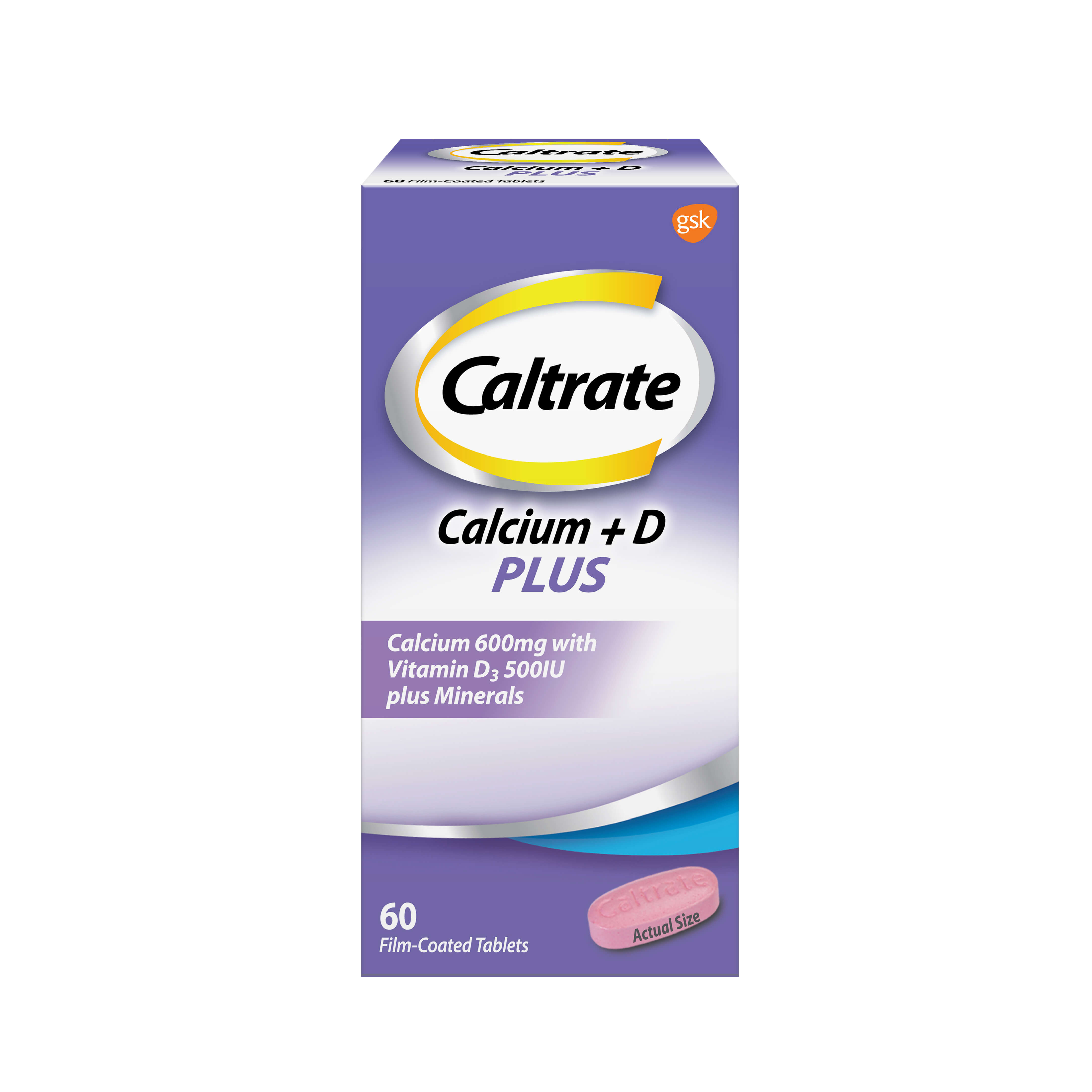 Caltrate Plus 60's - Bone Health Supplement
