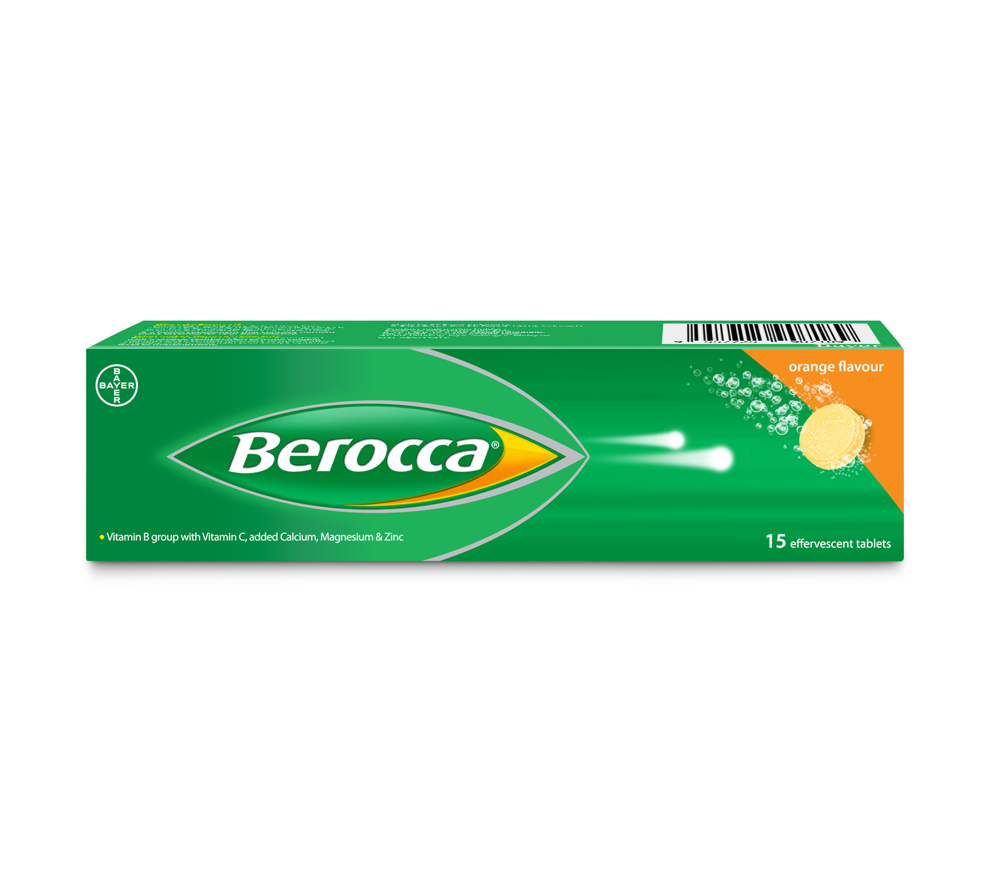 Berocca Effervescent Tablets, 15S - Energy & Vitality Boost