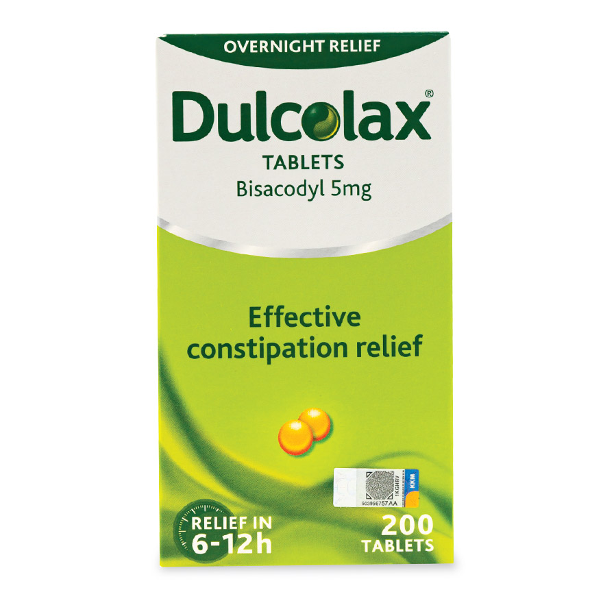 Dulcolax Tablets, 10X20's - Overnight Constipation Relief