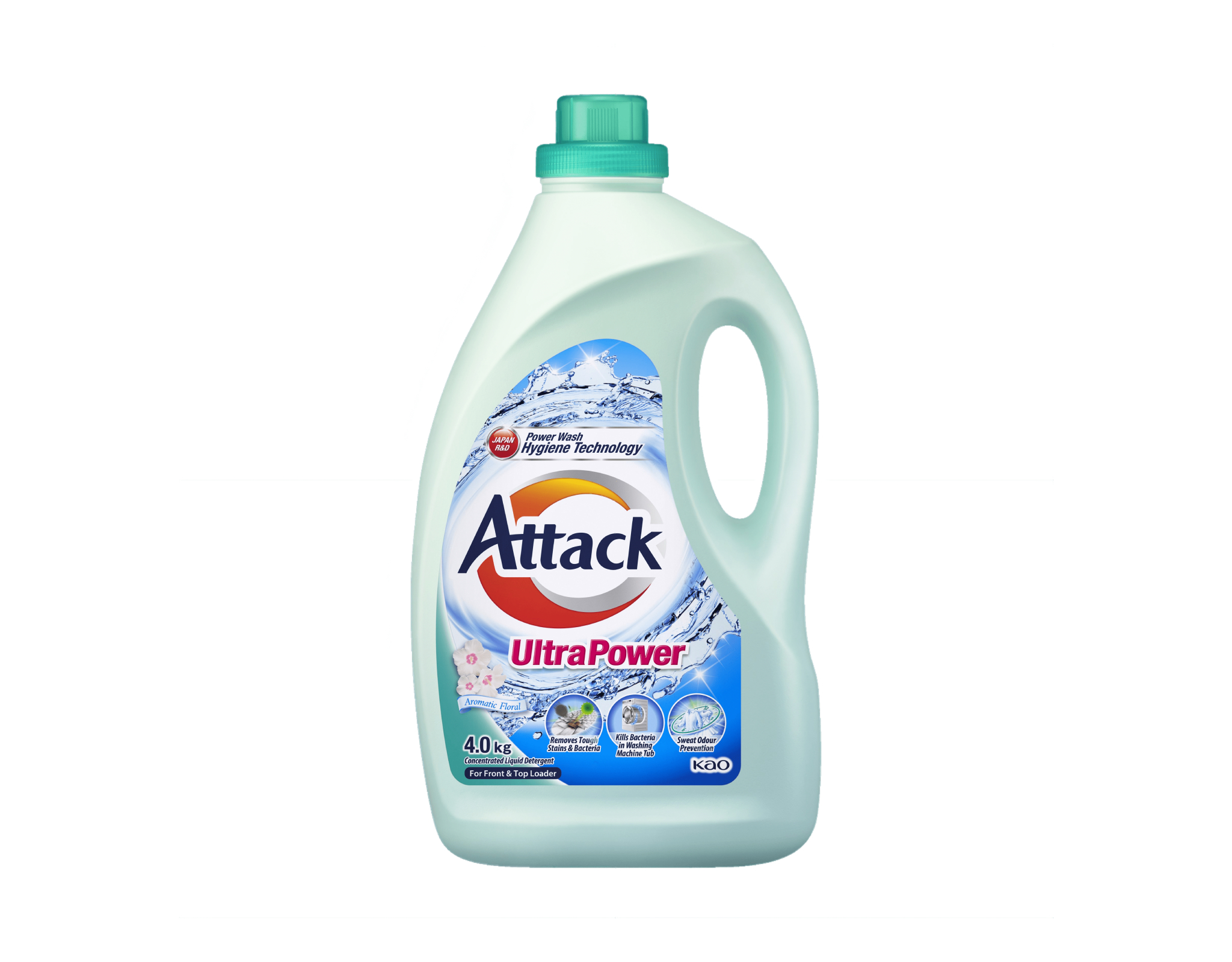 Attack Ultra Power 4kg - Removes Tough Stains