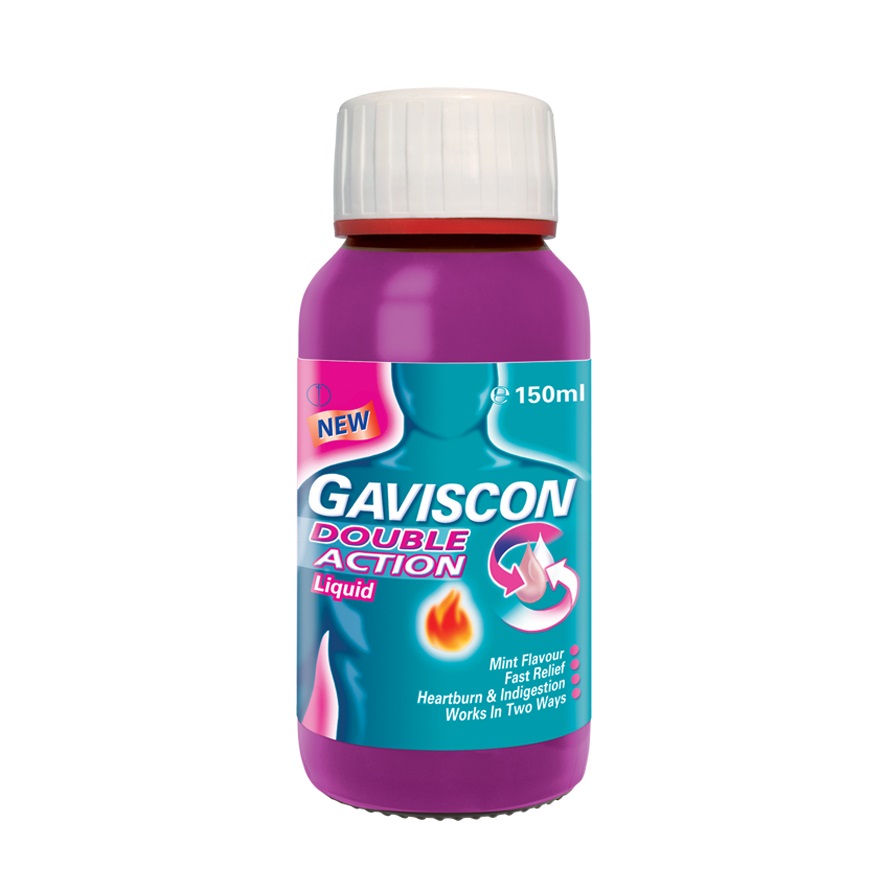 Gaviscon Double Action Liquid 150ml - Fast Heartburn Relief