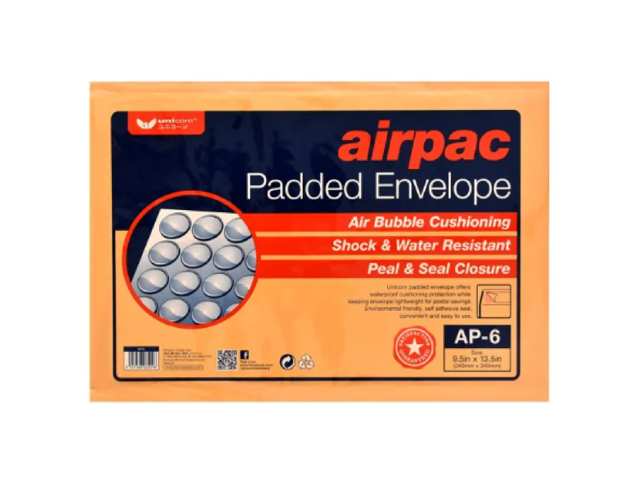 Unicorn Airpac Padded Envelope (AP-6) | myaeon2go