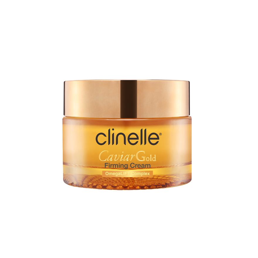 Clinelle Caviar Gold Firming Cream, 40ml - Firm & Lift