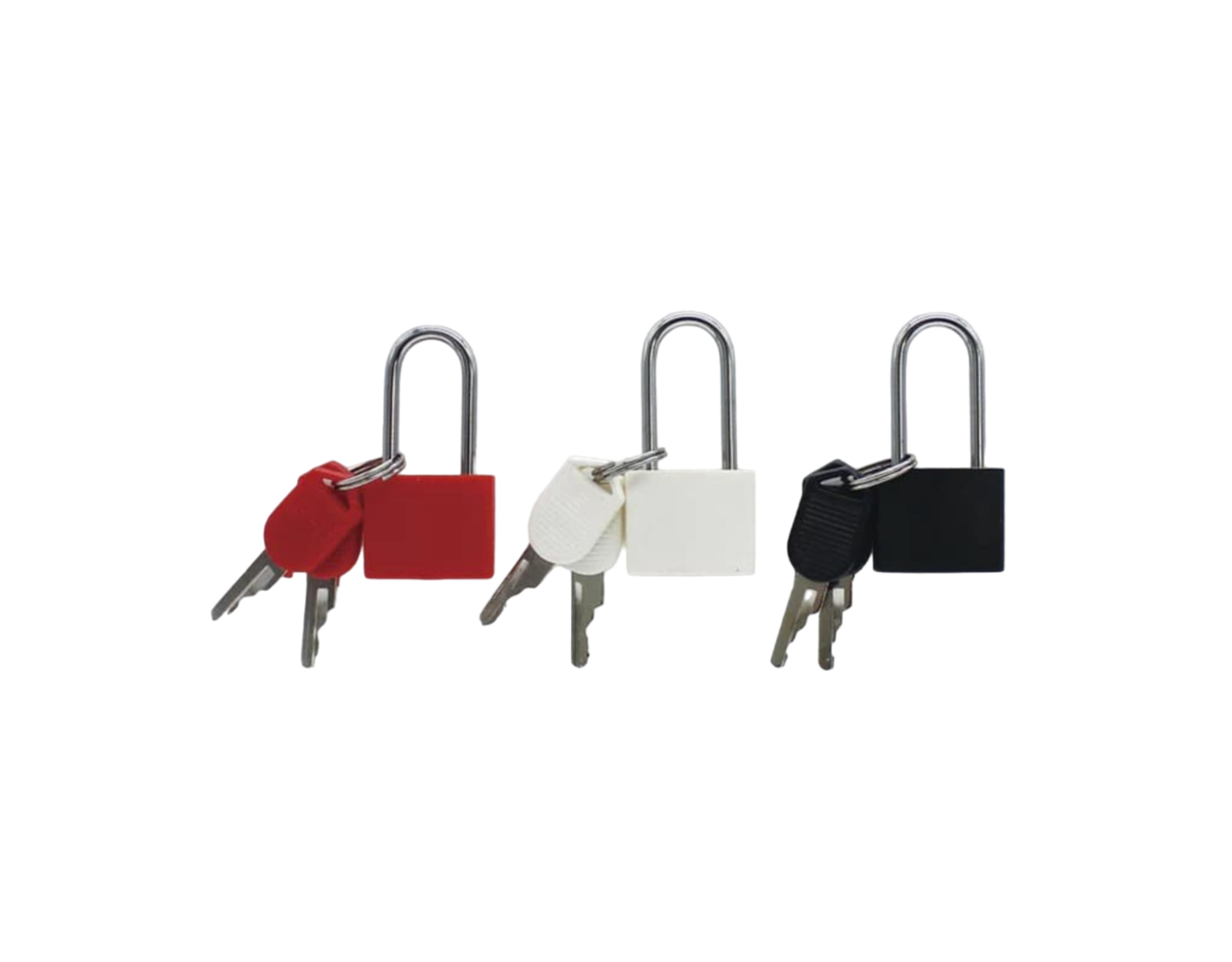 Daiso [SELECTED RANDOMLY] Colour Padlock Long Hook Bar | myaeon2go