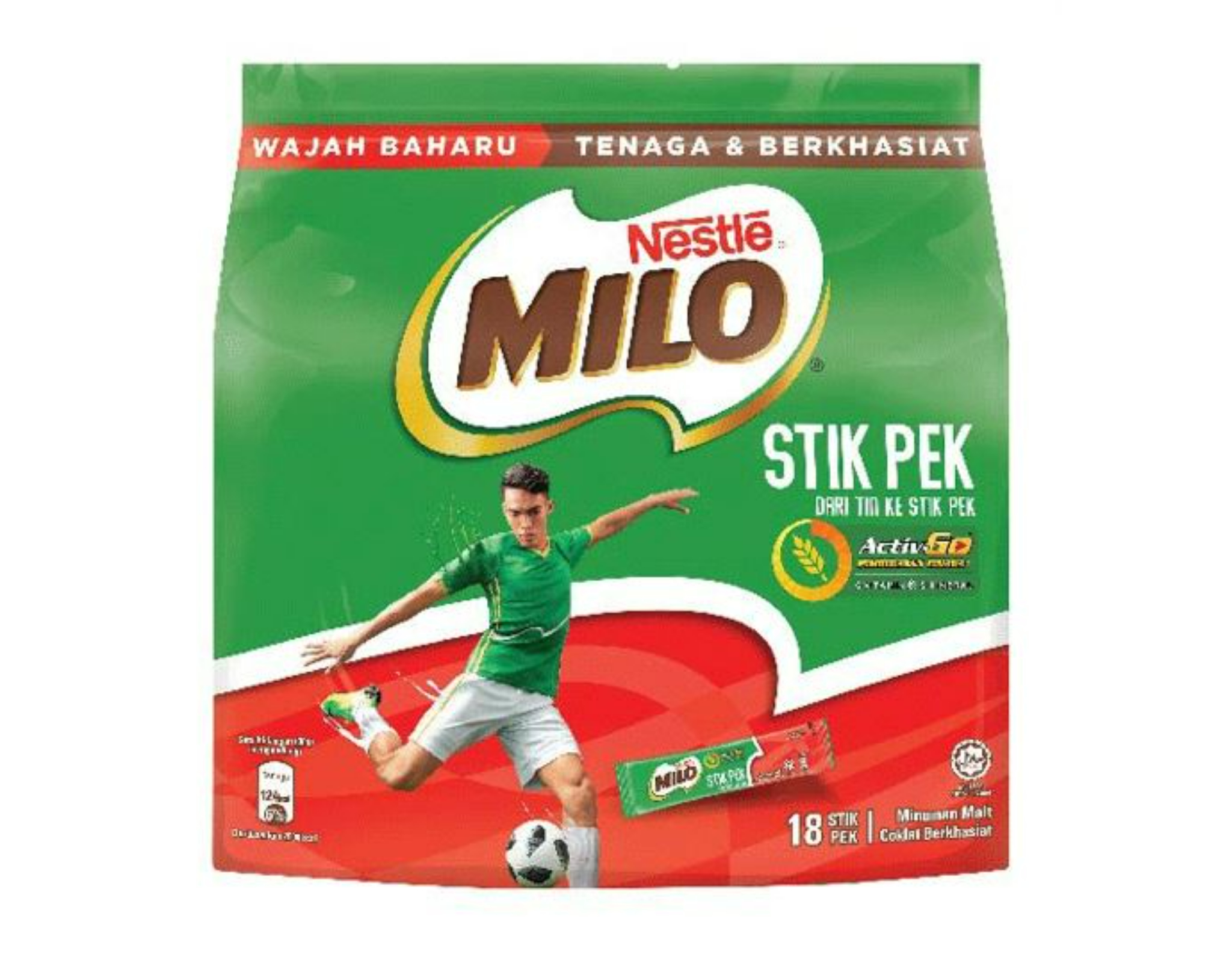 Milo Activ-Go Original Chocolate Malt Drink Stik Pek