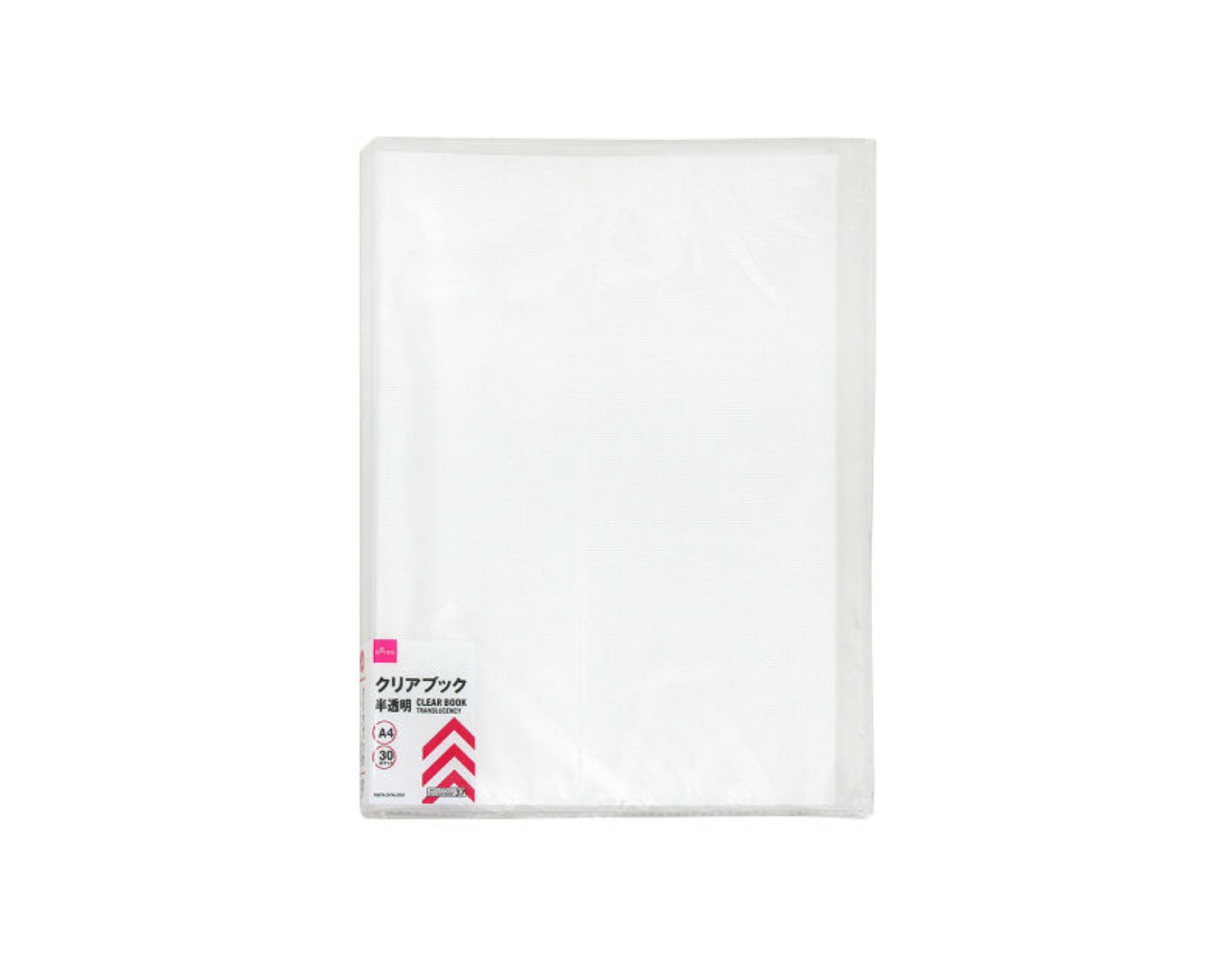 Daiso A4 Clearbook Translucent | myaeon2go