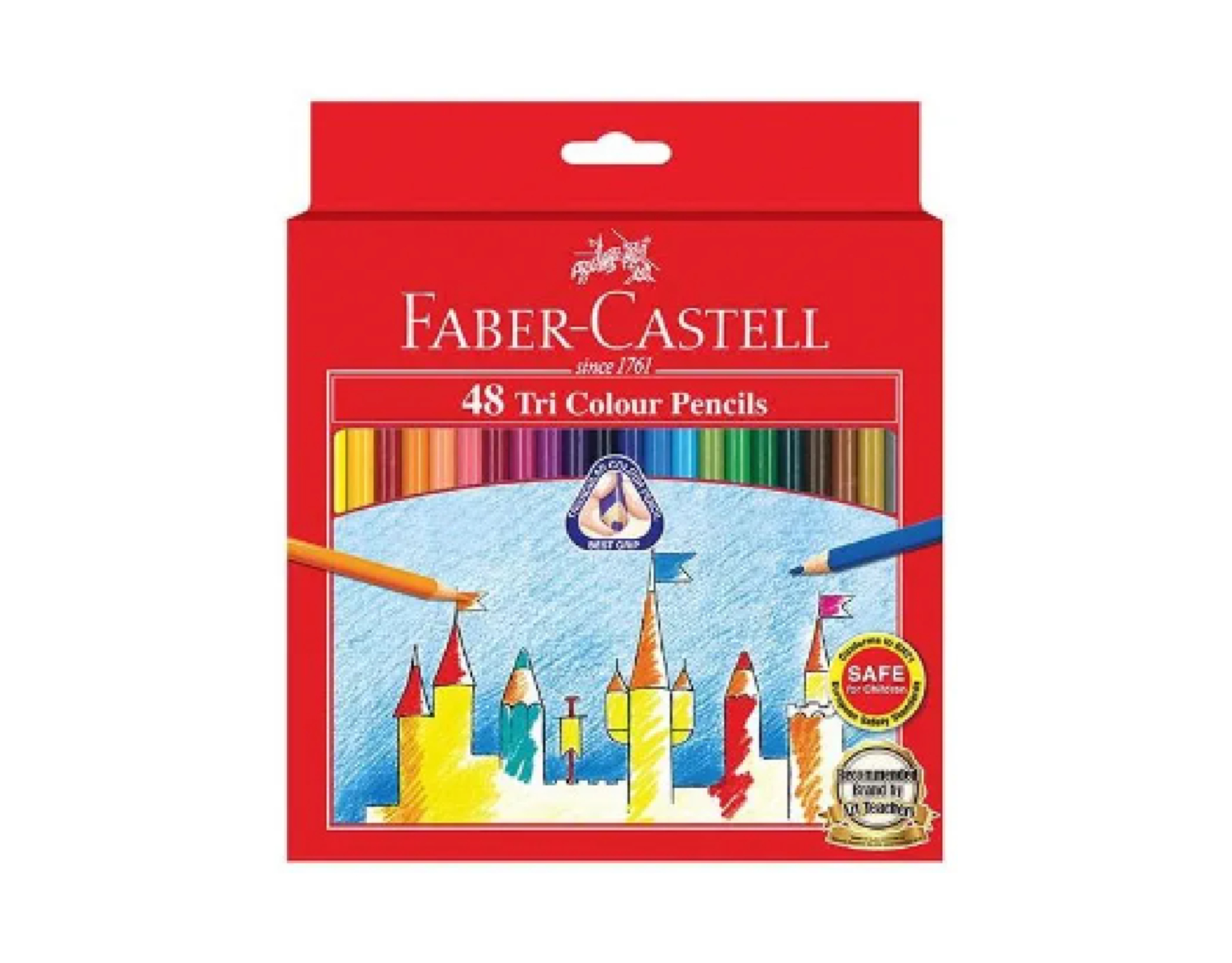 Faber-Castell 48 Tri Colour Pencils | myaeon2go