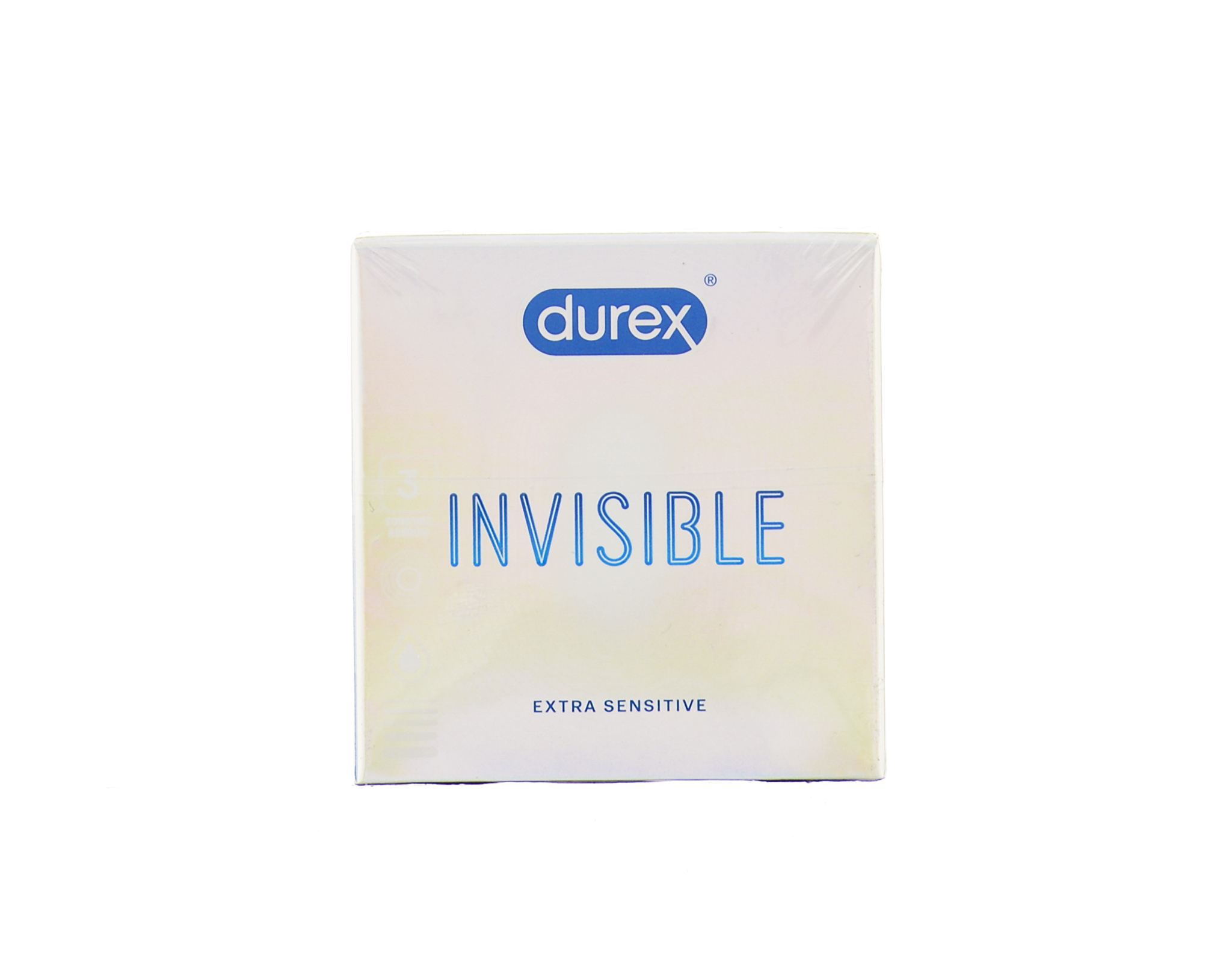 Durex Invisible Extra Sensitive, 3 pcs - Ultra-Thin