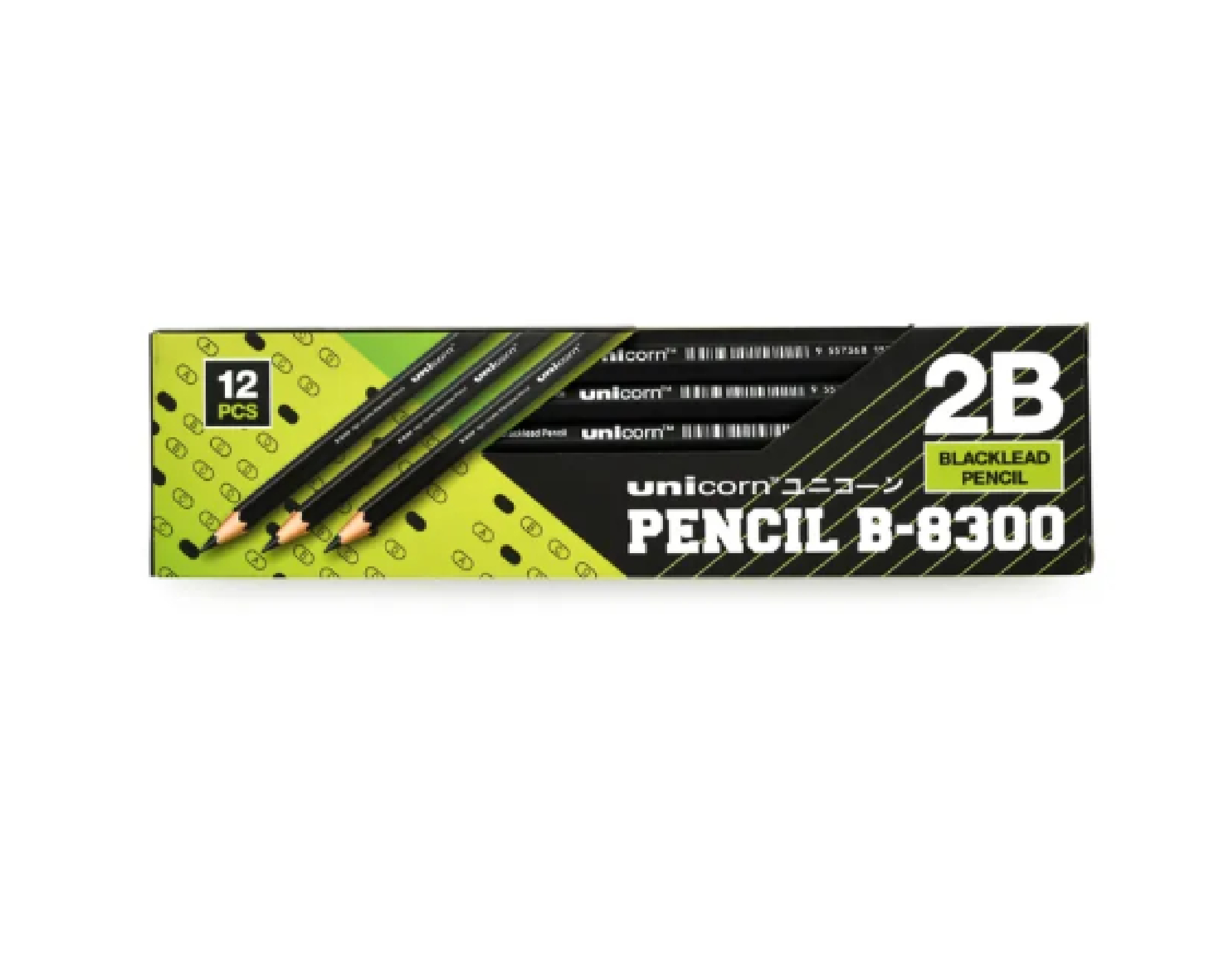 Unicorn 2B Pencils (B-8300) | myaeon2go