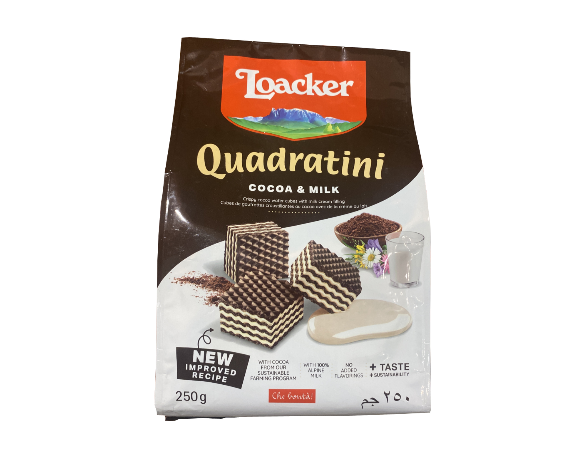 Loacker Quadratini Cocoa & Milk | myaeon2go