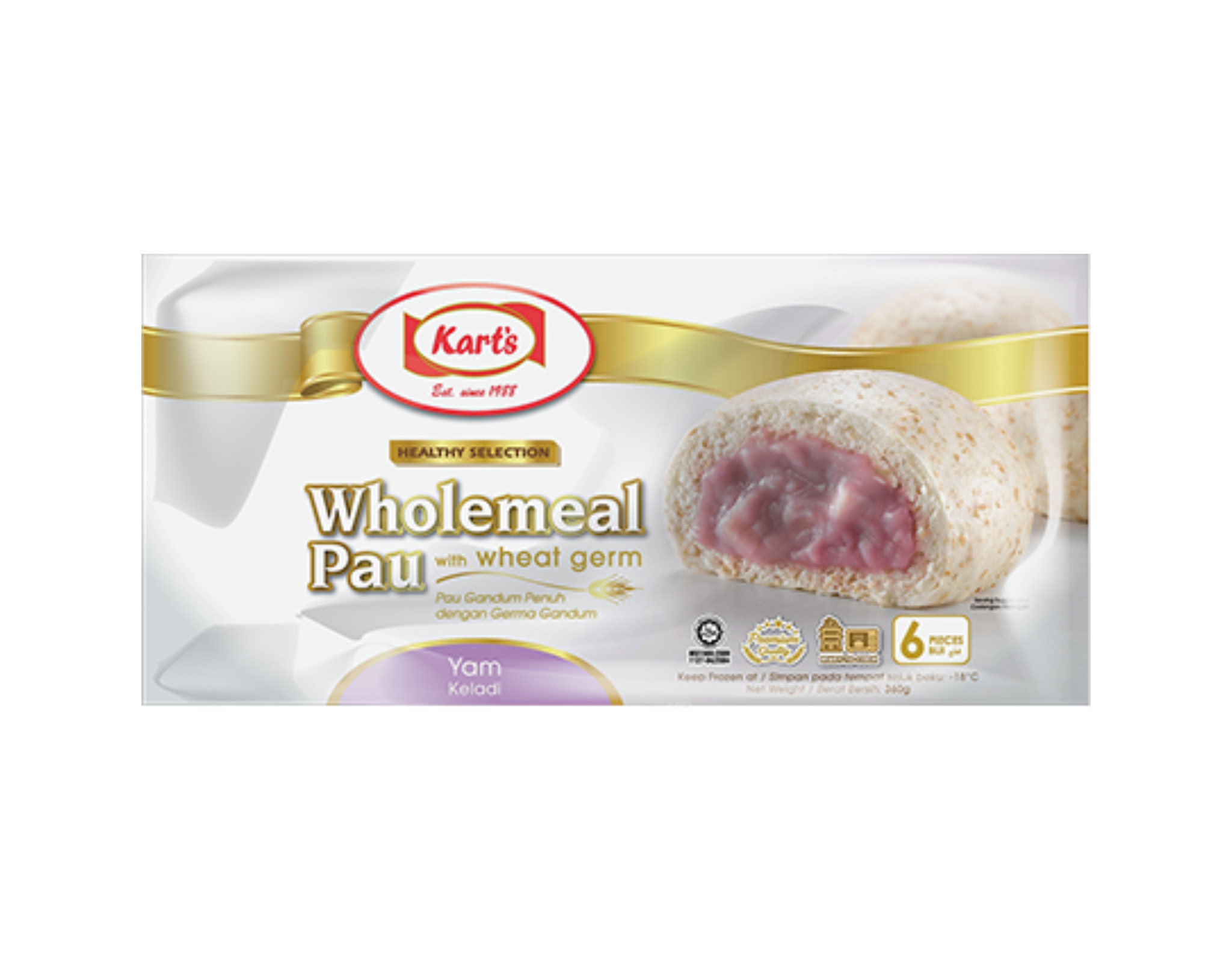 myAEON2GO | Kart's Wholemeal Pau Yam 6 x 60 g