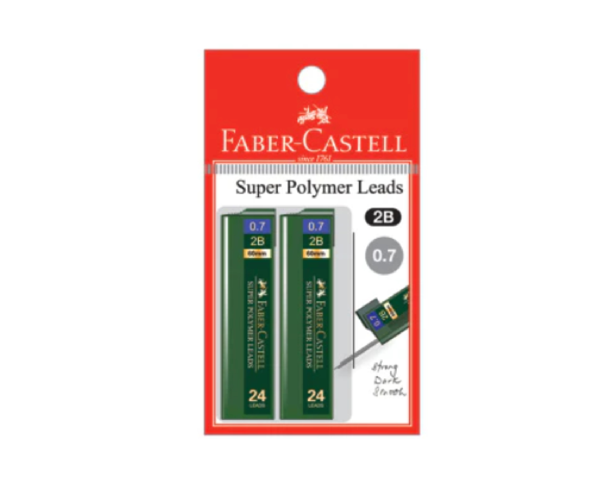 Faber-Castell Super Polymer Leads 2B 0.7mm | myaeon2go