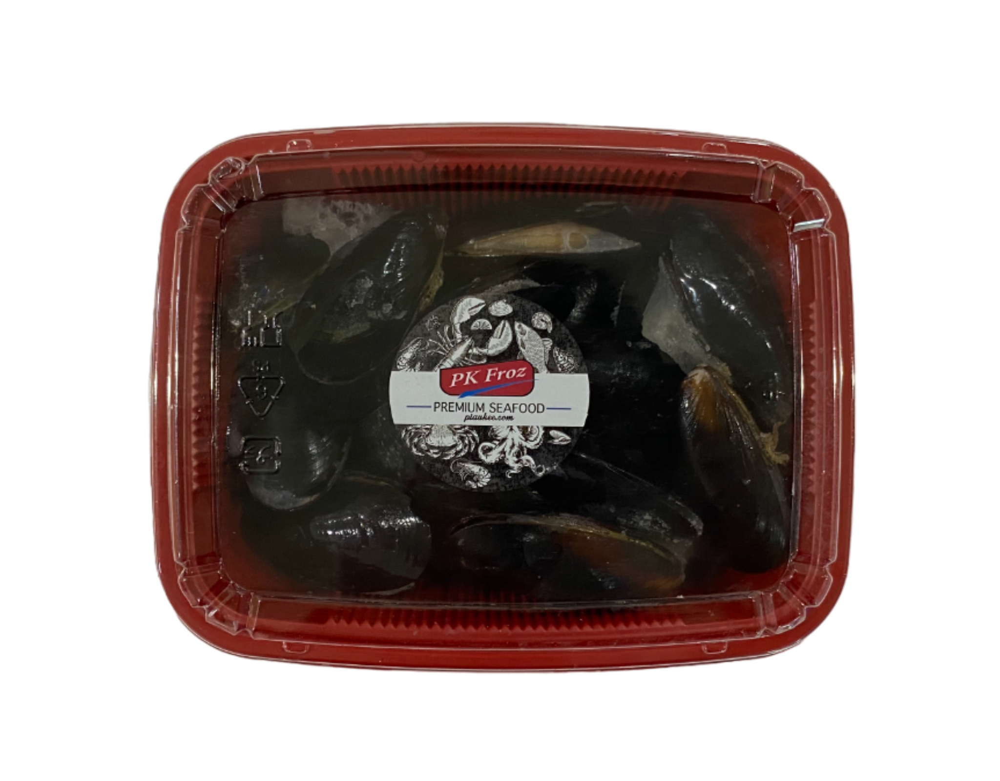 Piau Kee Frozen Whole Shell Mussel 350g - Fresh