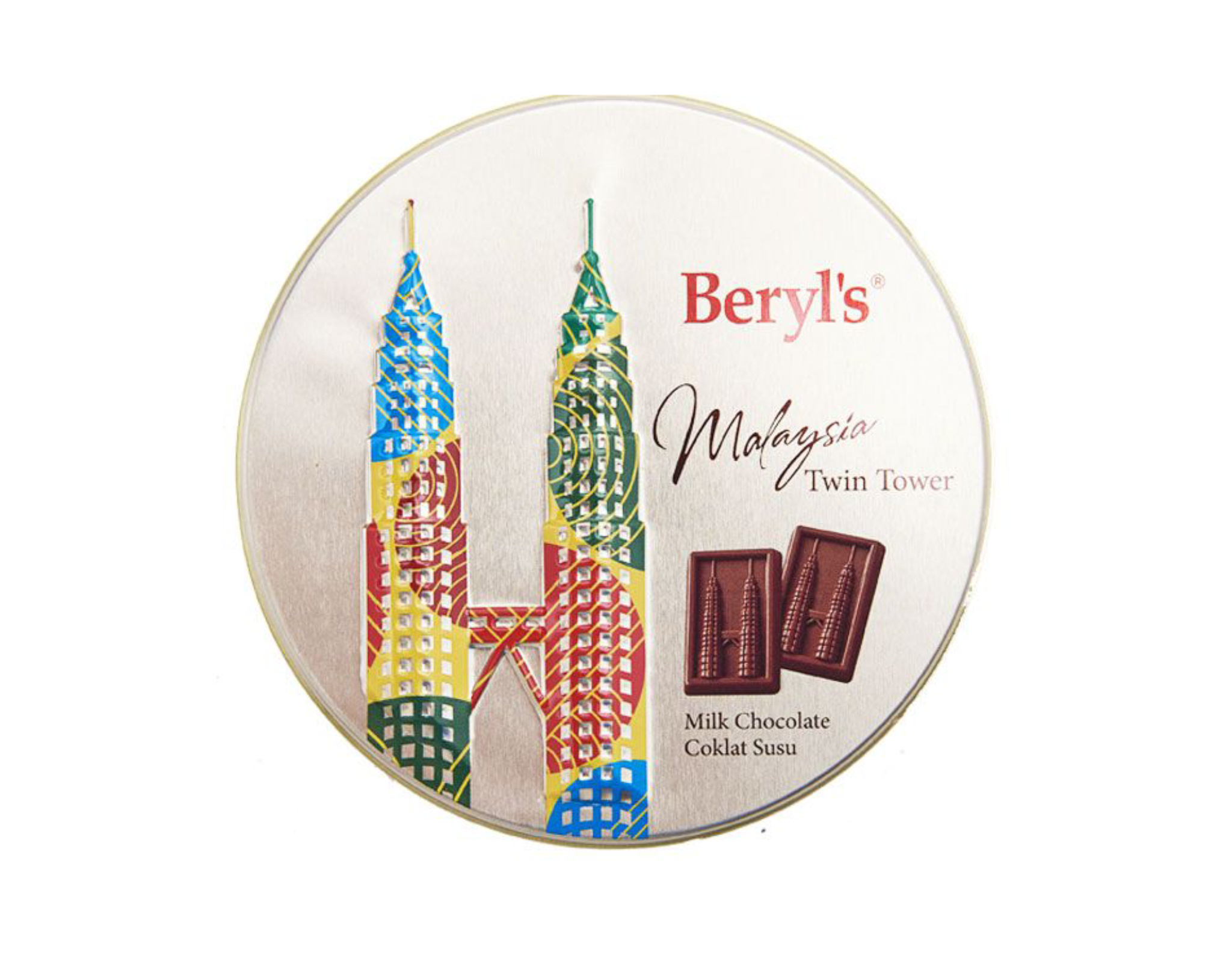 Beryl's Twin Tower Small Tin Milk Chocolate | myaeon2go