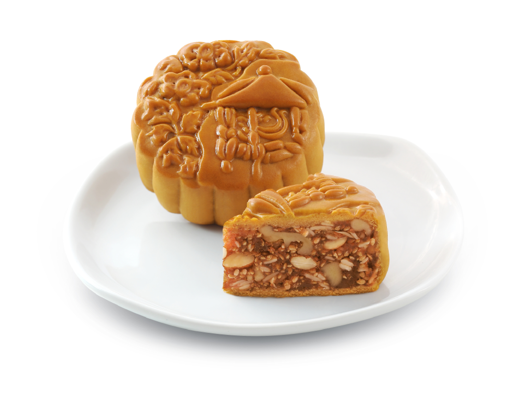 Baker's Cottage Supreme Mixed Nuts Mooncake | myaeon2go