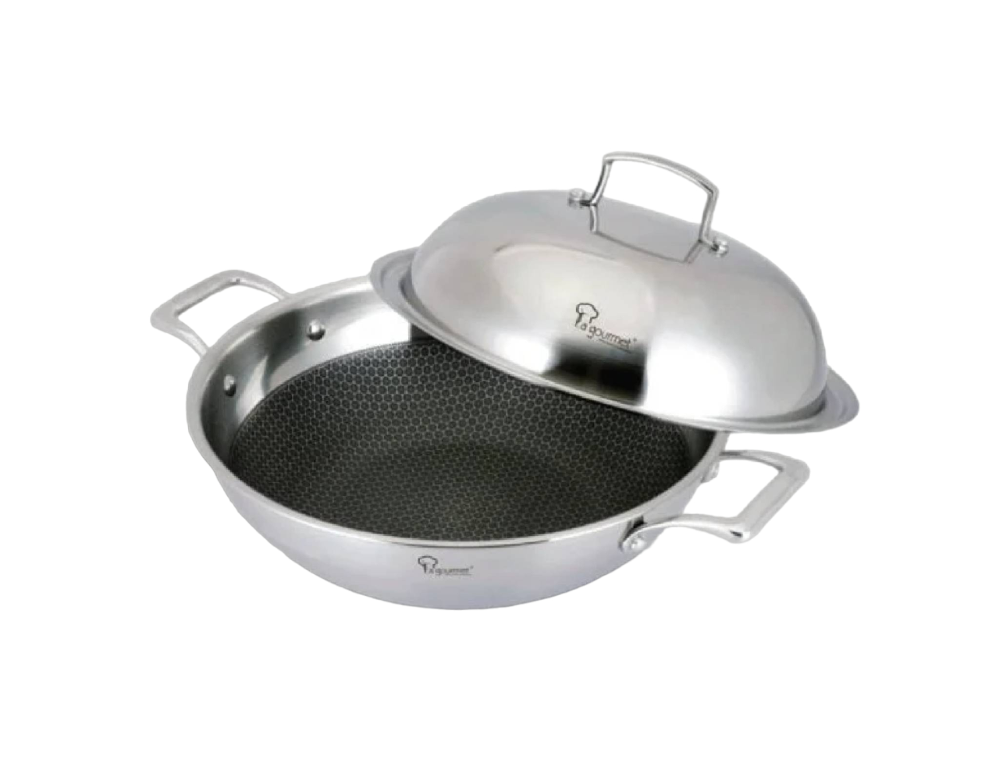 La Gourmet Galactic Wok With Stainless Steel Cover | myaeon2go