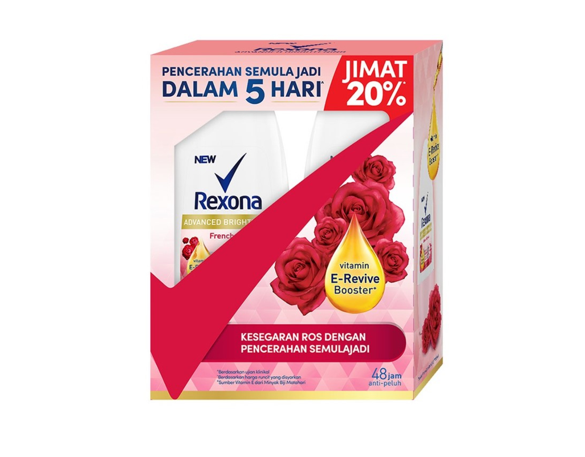 Rexona Women's Deodorant Roll On French Rose | myaeon2go