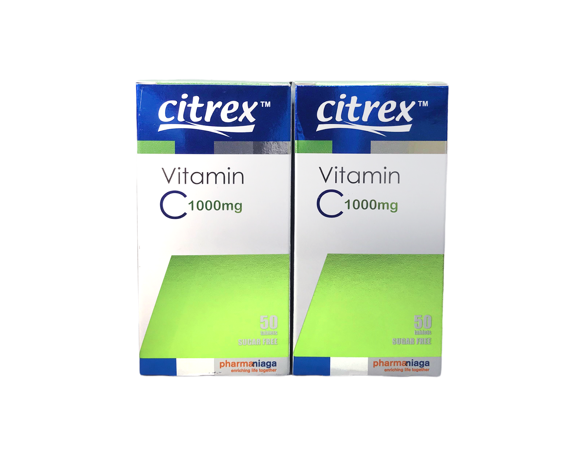 Citrex Vitamin C Sugar Free Orange 1000Mg 2X50'S - Immunity Boost