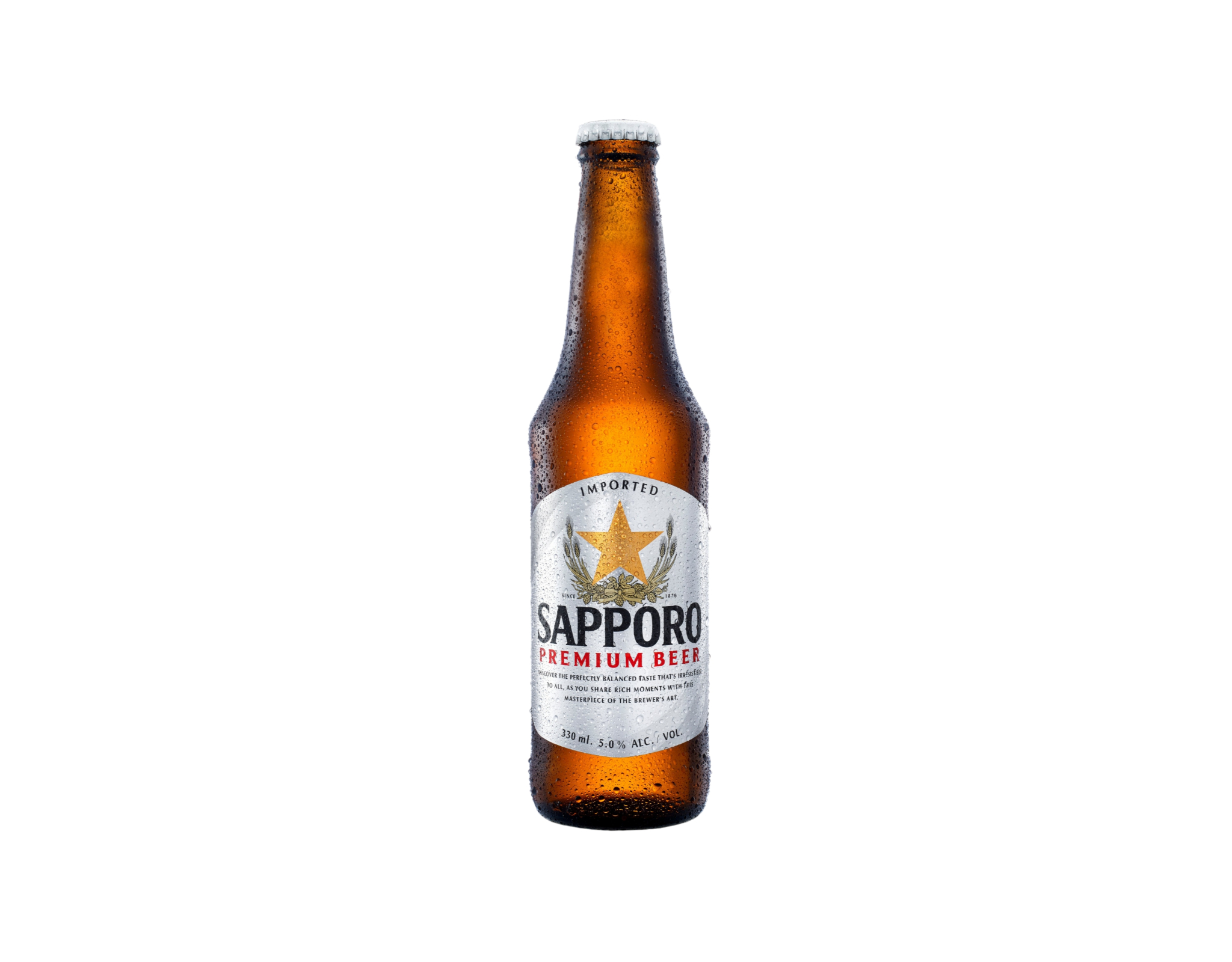 Sapporo Premium Beer Bottle Alcohol 5% | myaeon2go