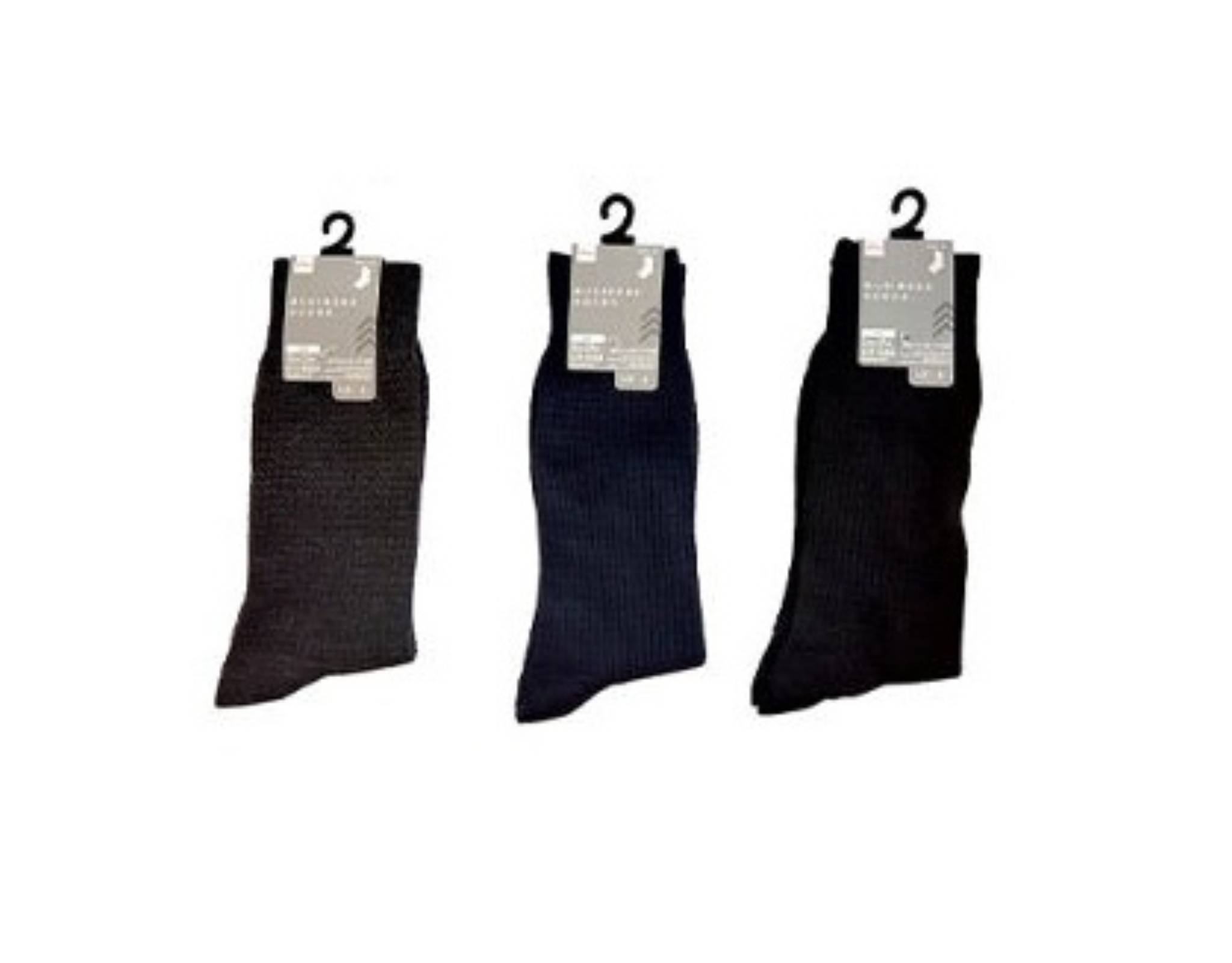 Daiso [SELECTED RANDOMLY] Regular Business Socks Waffle Design | myaeon2go