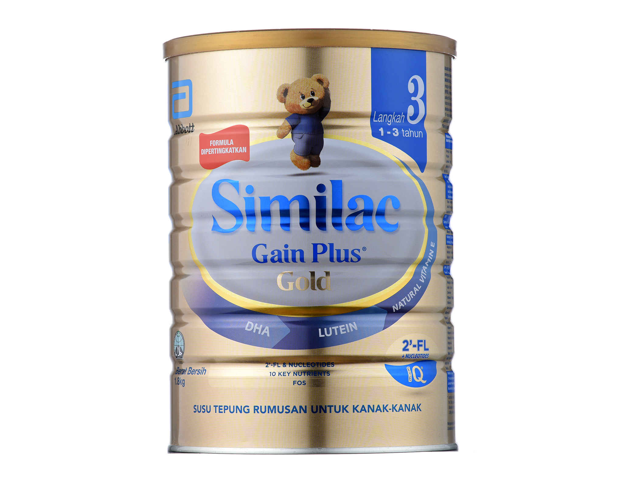 Similac Gain Plus Gold 1.8kg - DHA & Lutein Formula