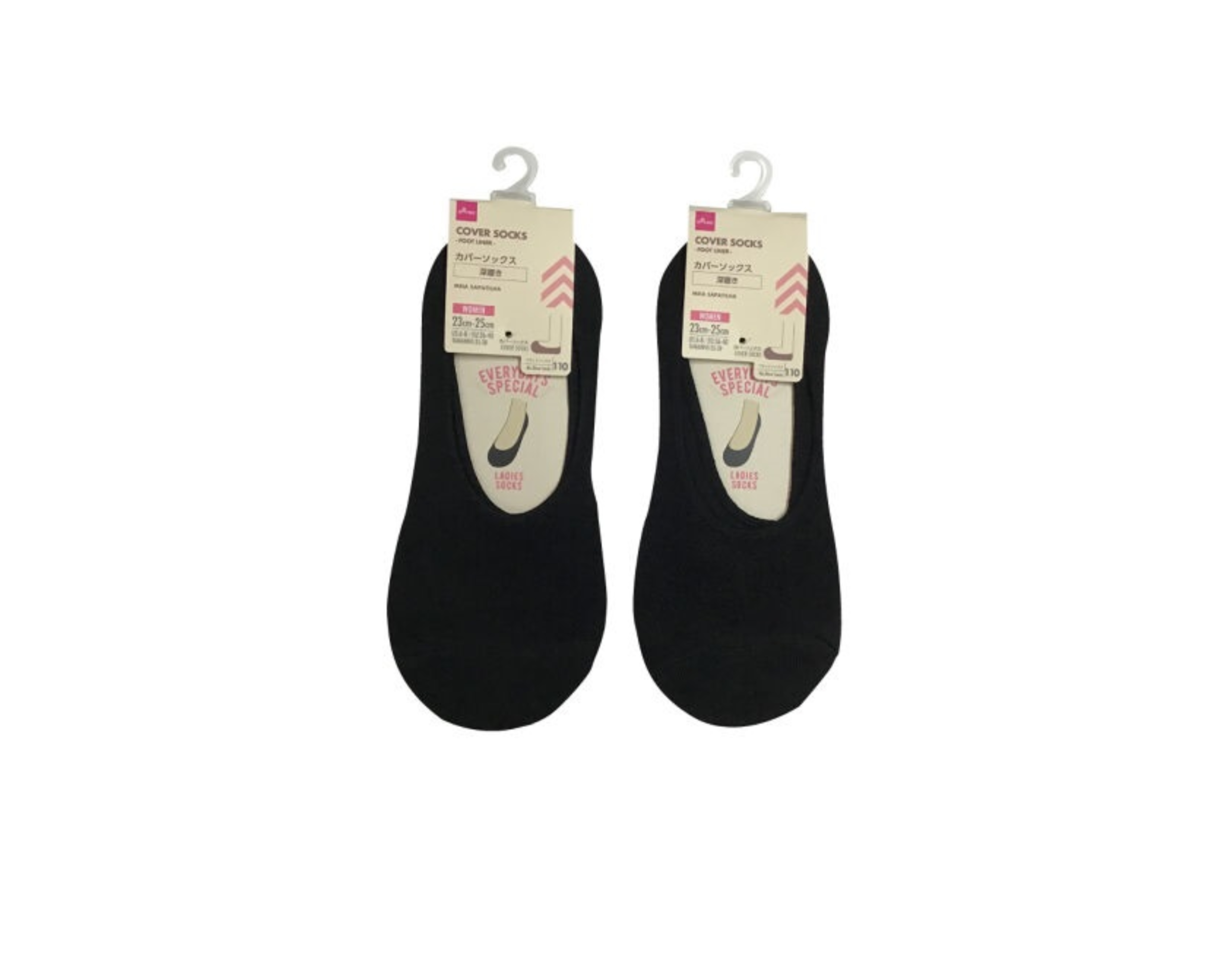 Daiso [SELECTED RANDOMLY] Cover Socks Foot Liner | myaeon2go