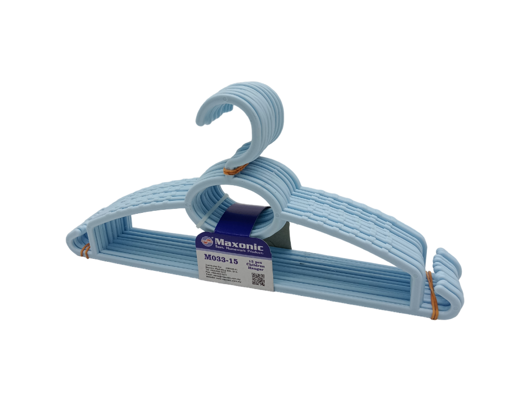 Maxonic Kids Hanger Set - Blue (M 033-15NC) | myaeon2go