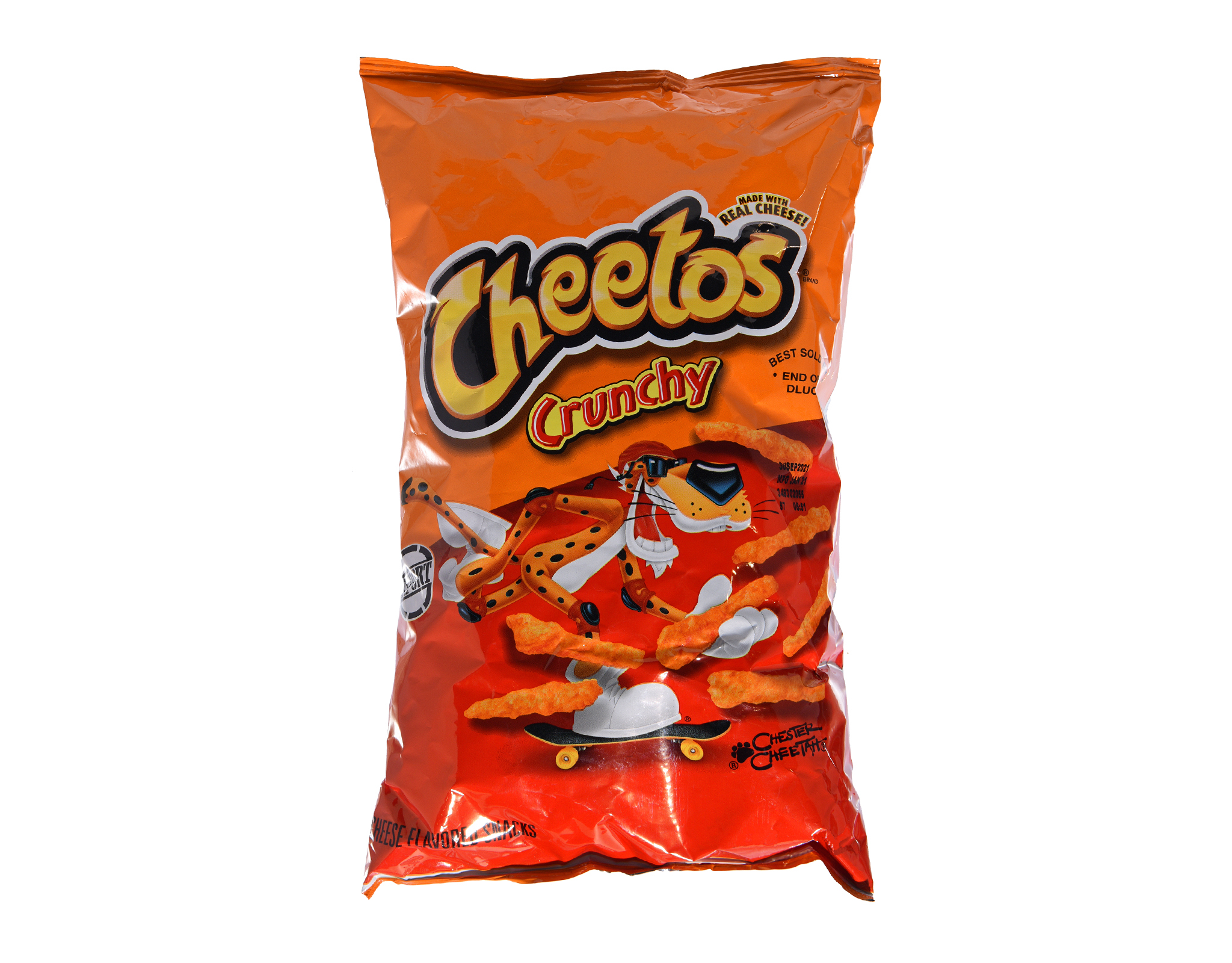 Cheetos Crunchy, 215 g - Real Cheese Flavor